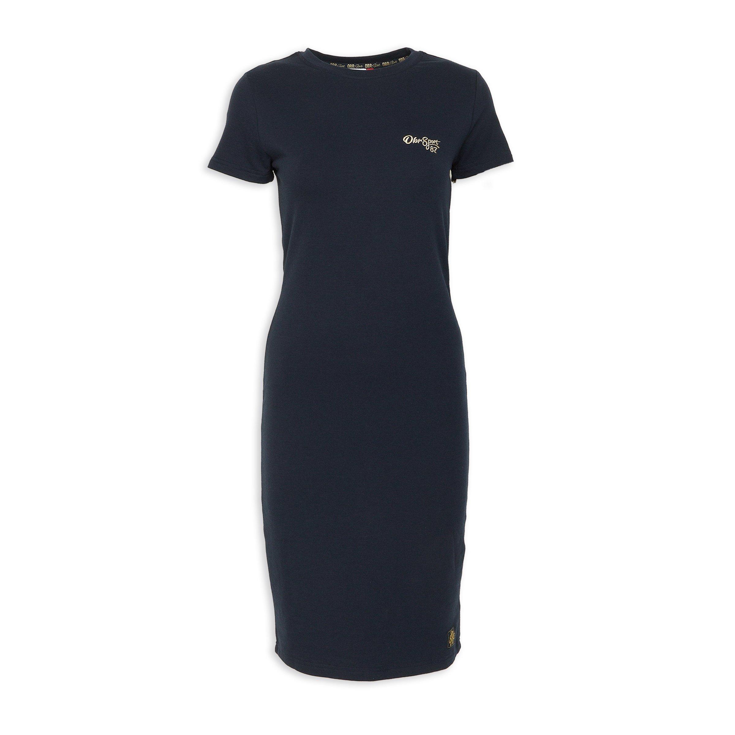 Navy Fleece Column Dress (3192552) | OUTBACK RED Sport
