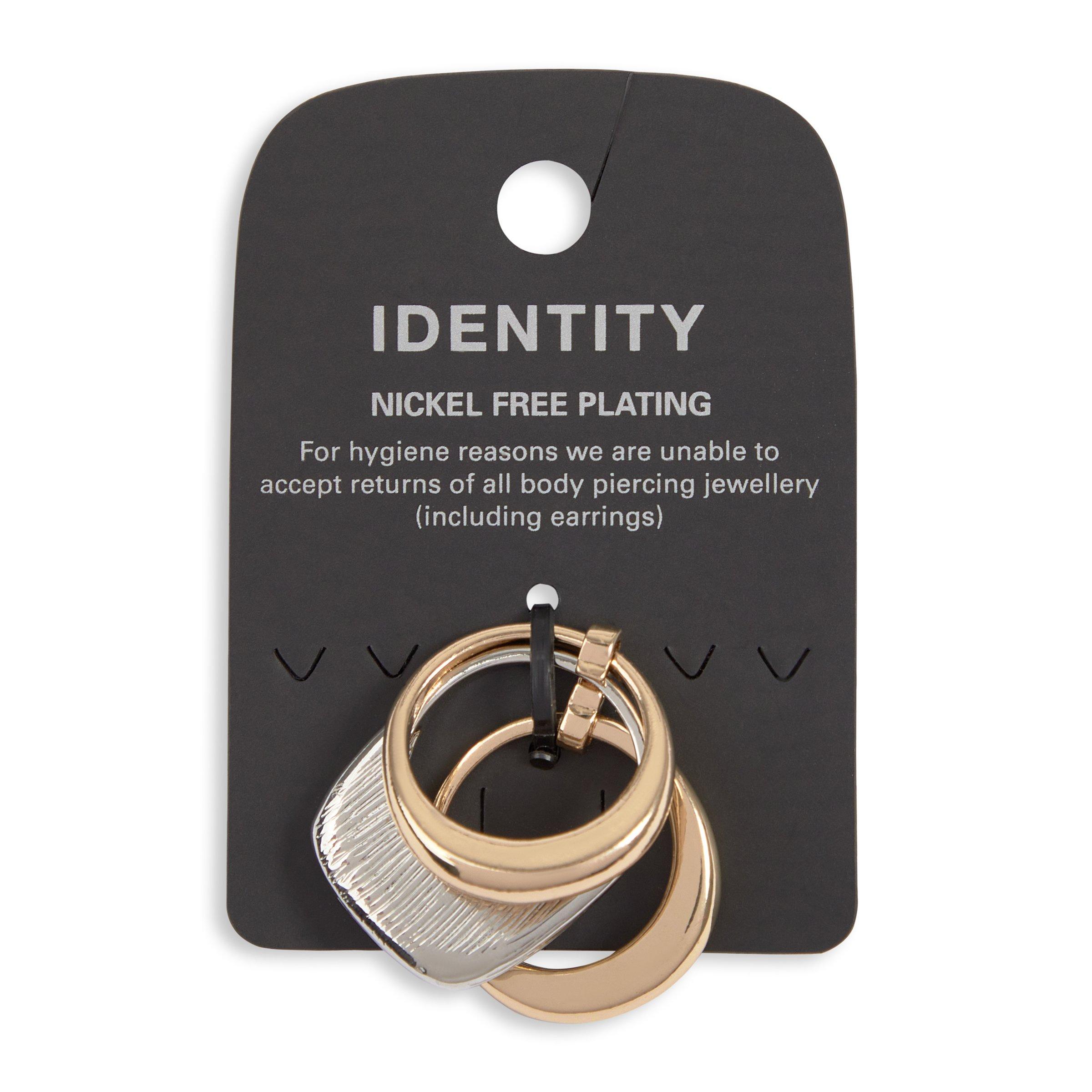 3-pack Gold and Silver Rings (3192642) | Identity