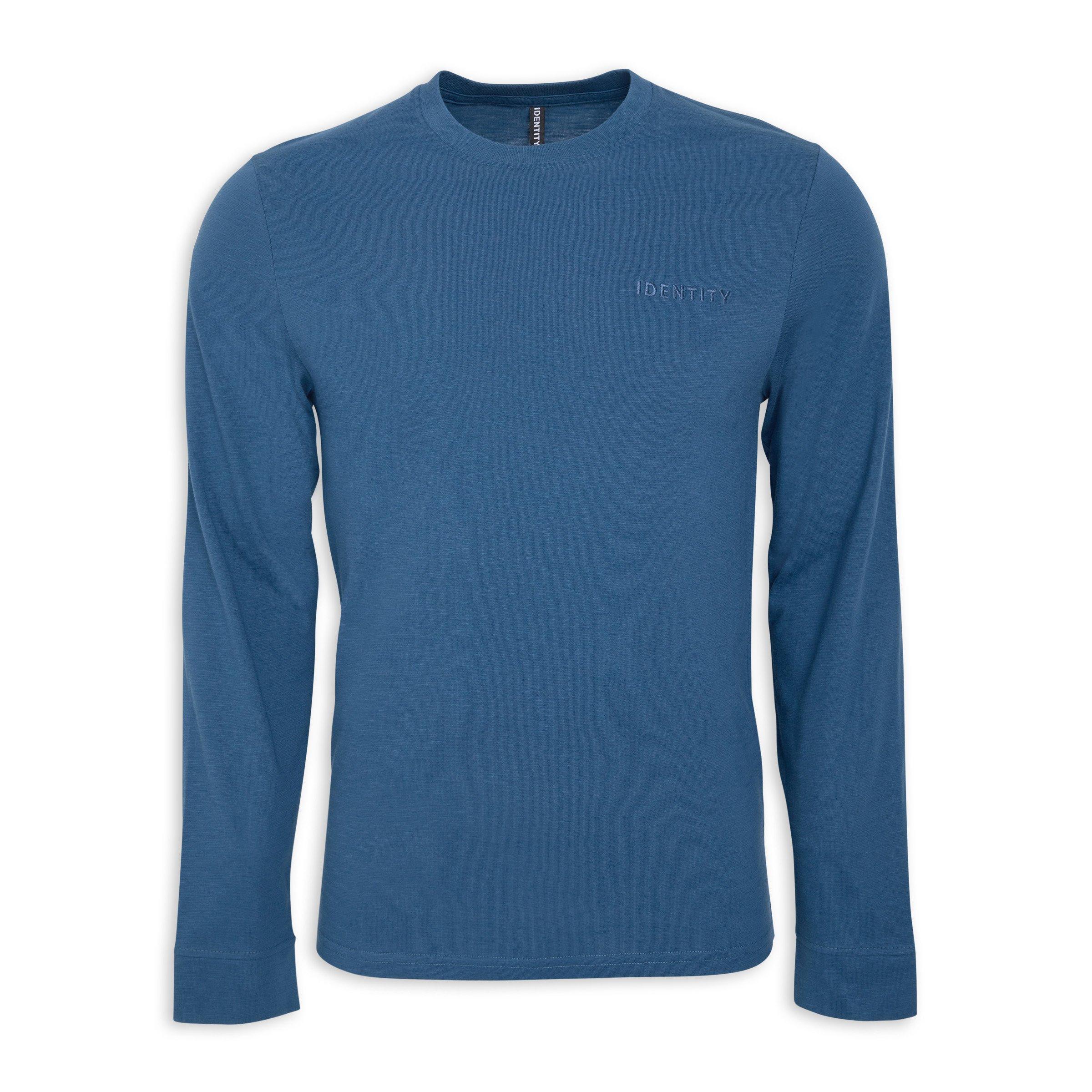 Blue Long Sleeve T-shirt (3192856) | Identity