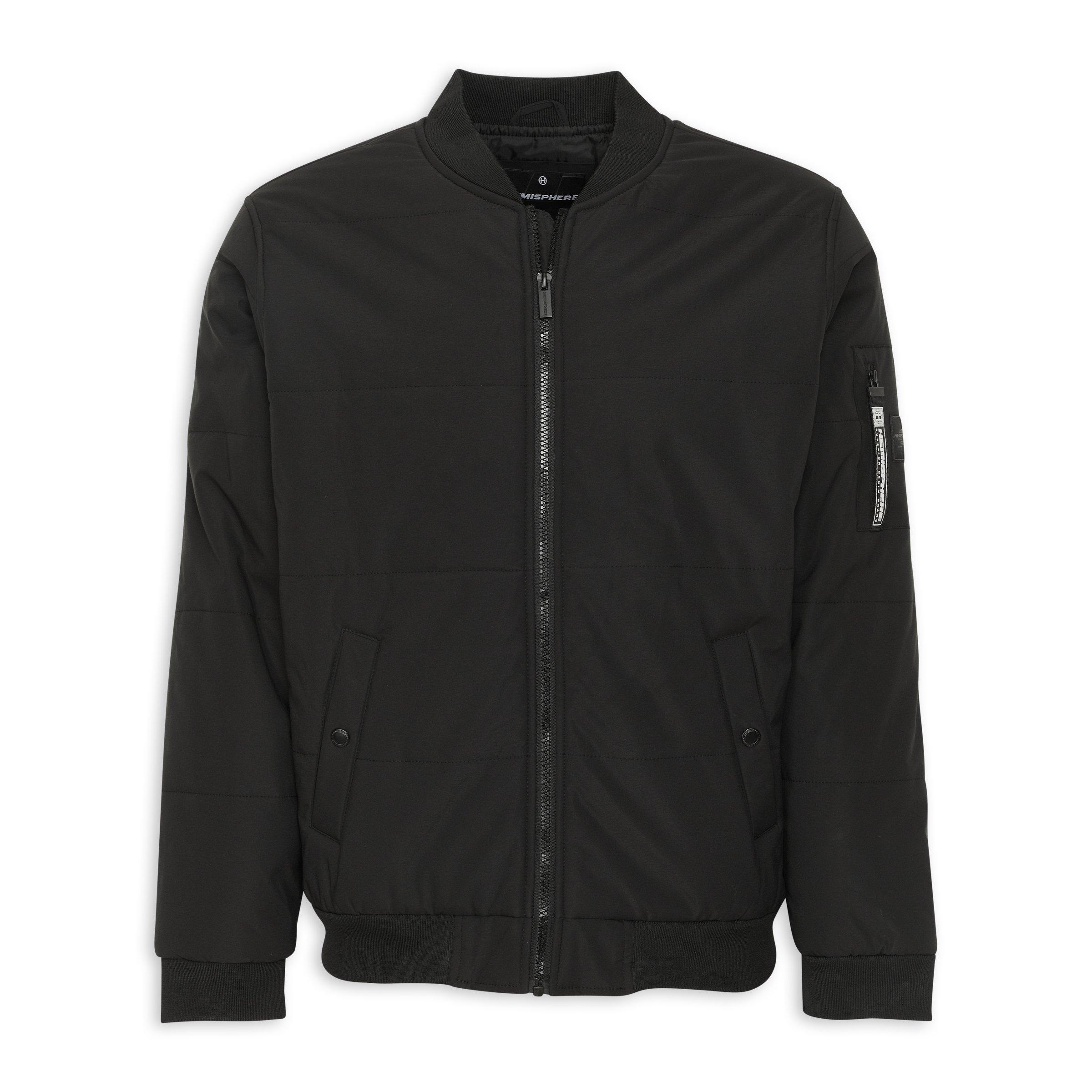 Black Bomber Jacket (3192959) | Hemisphere
