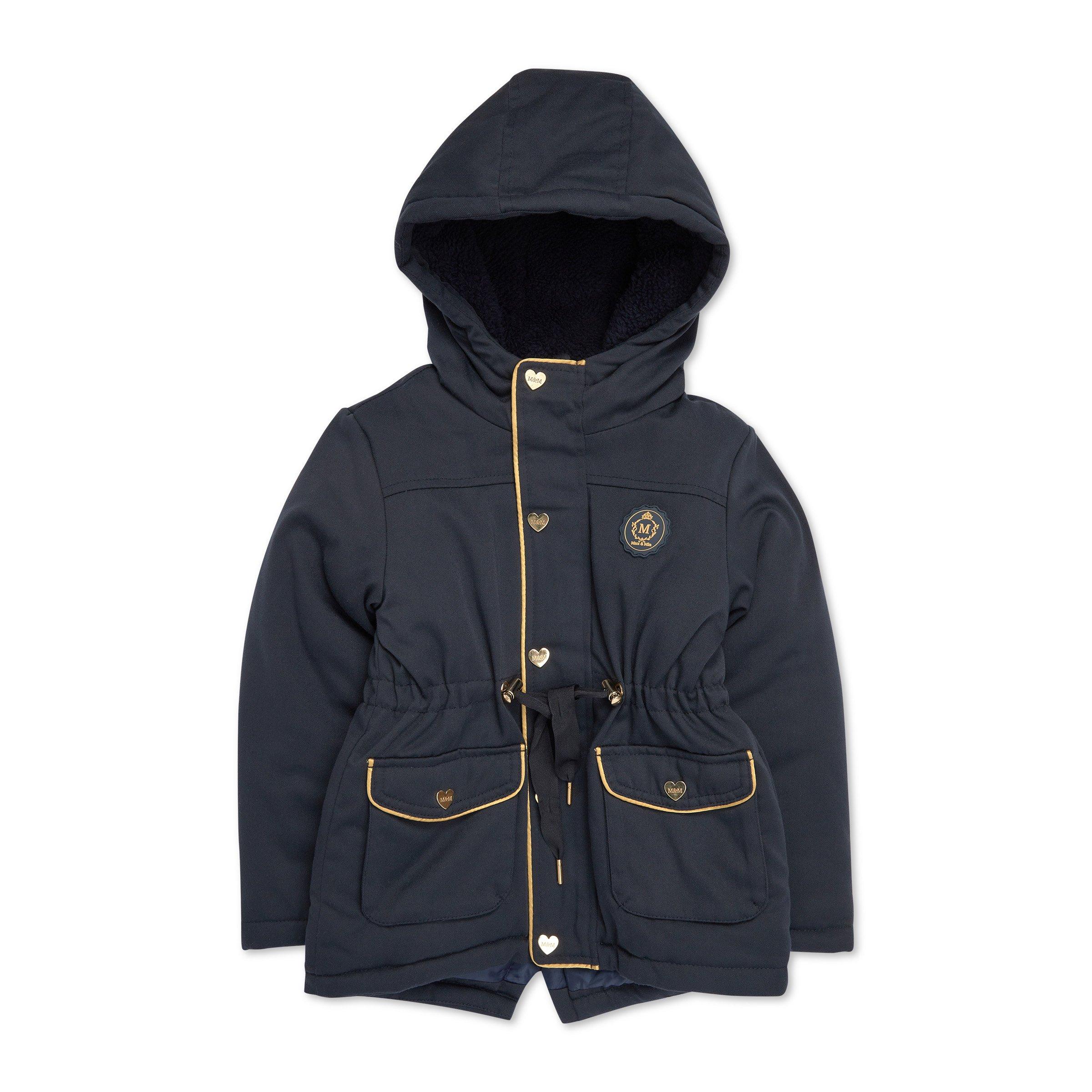 Kid Girls Navy Parka Jacket (3192999) | Max & Mia