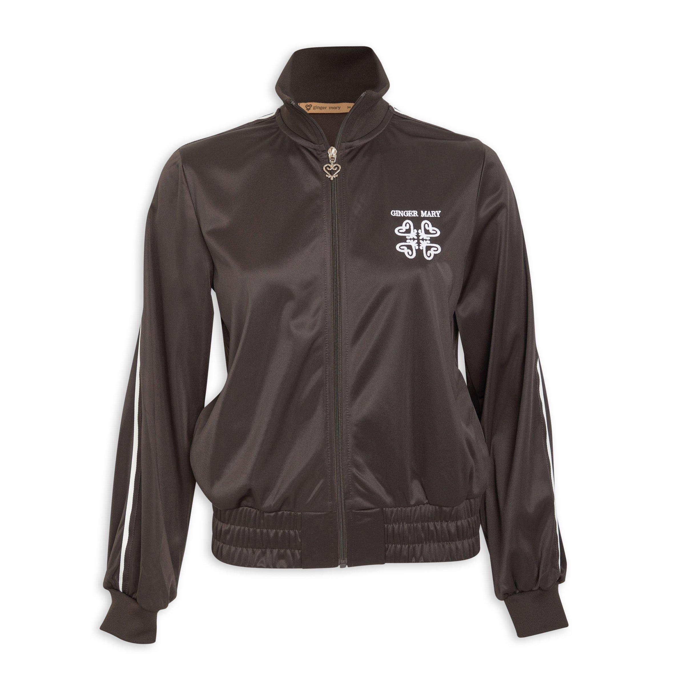 Brown Zip Through Jacket (3193187) | Ginger Mary