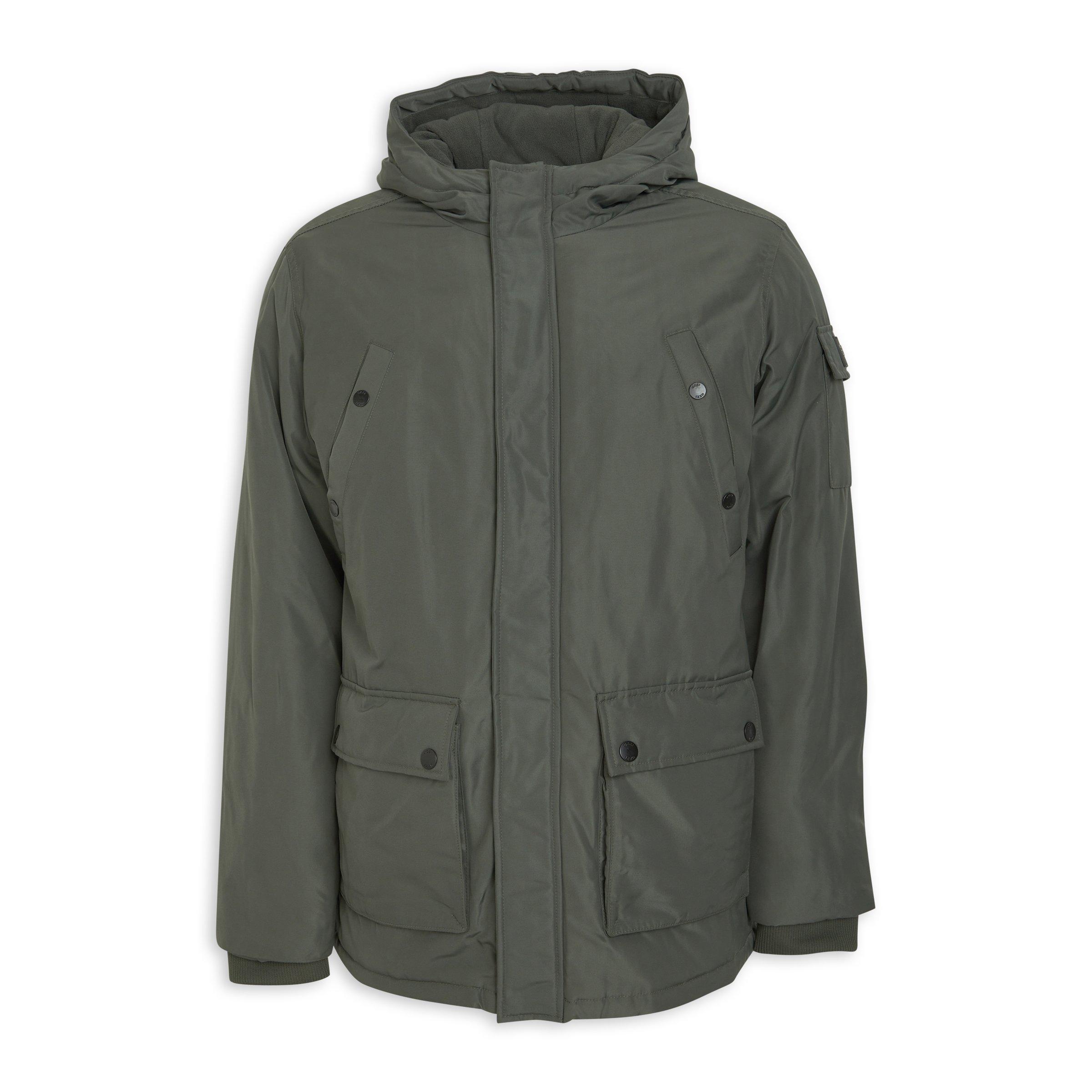 Green Parka Jacket (3193270) | UZZI