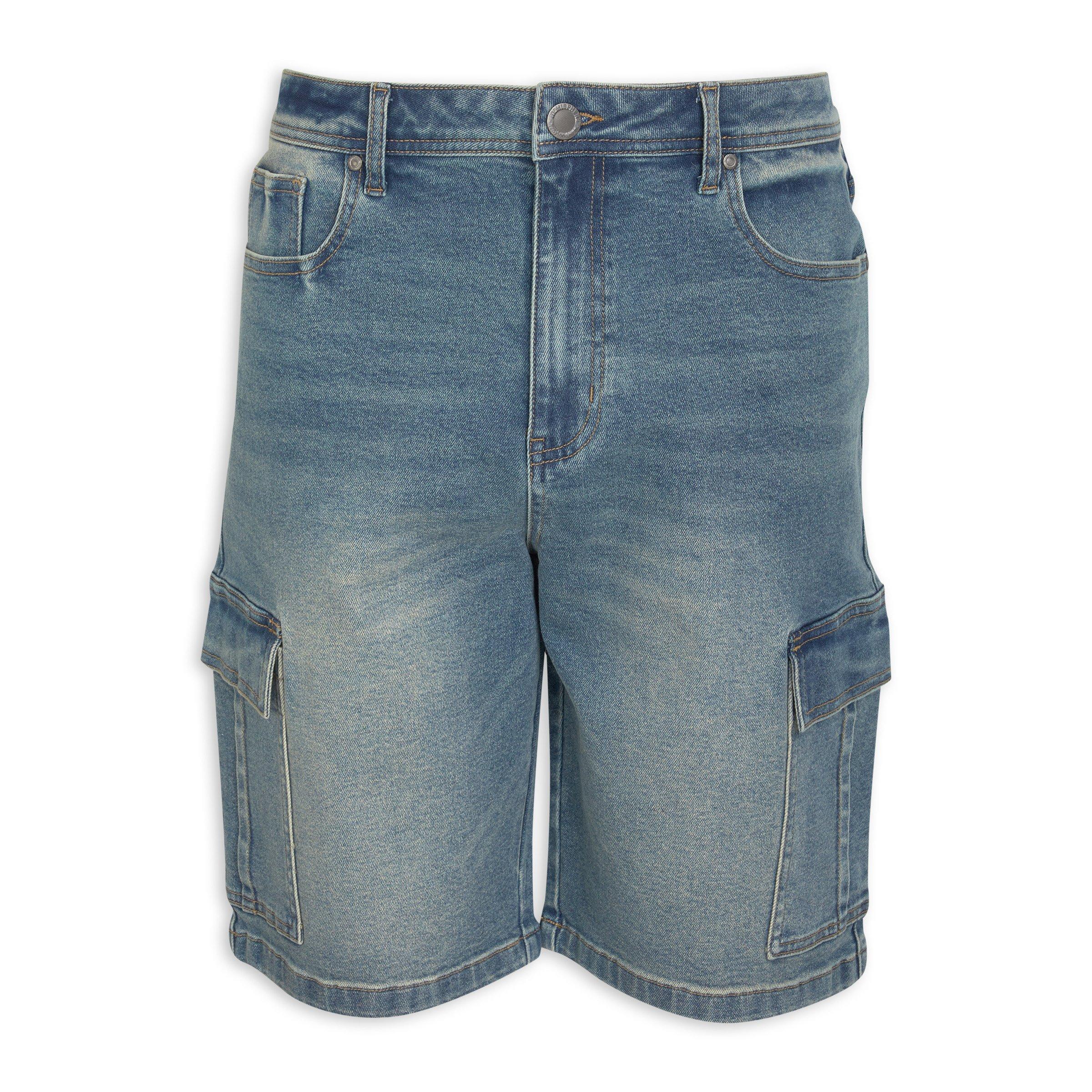 Indigo Loose Fit Denim Shorts (3193305) | Hemisphere