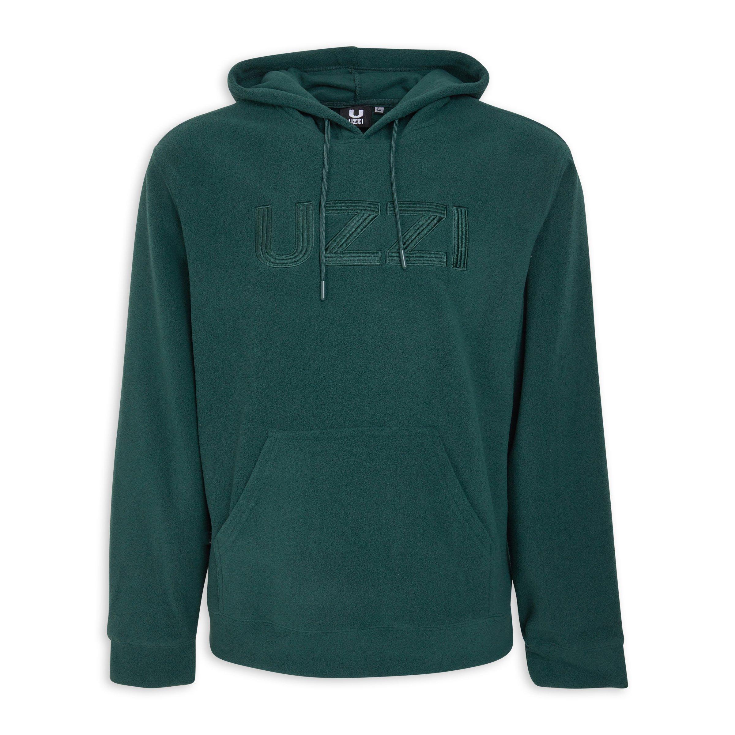 Green Branded Hoodie (3193331) | UZZI