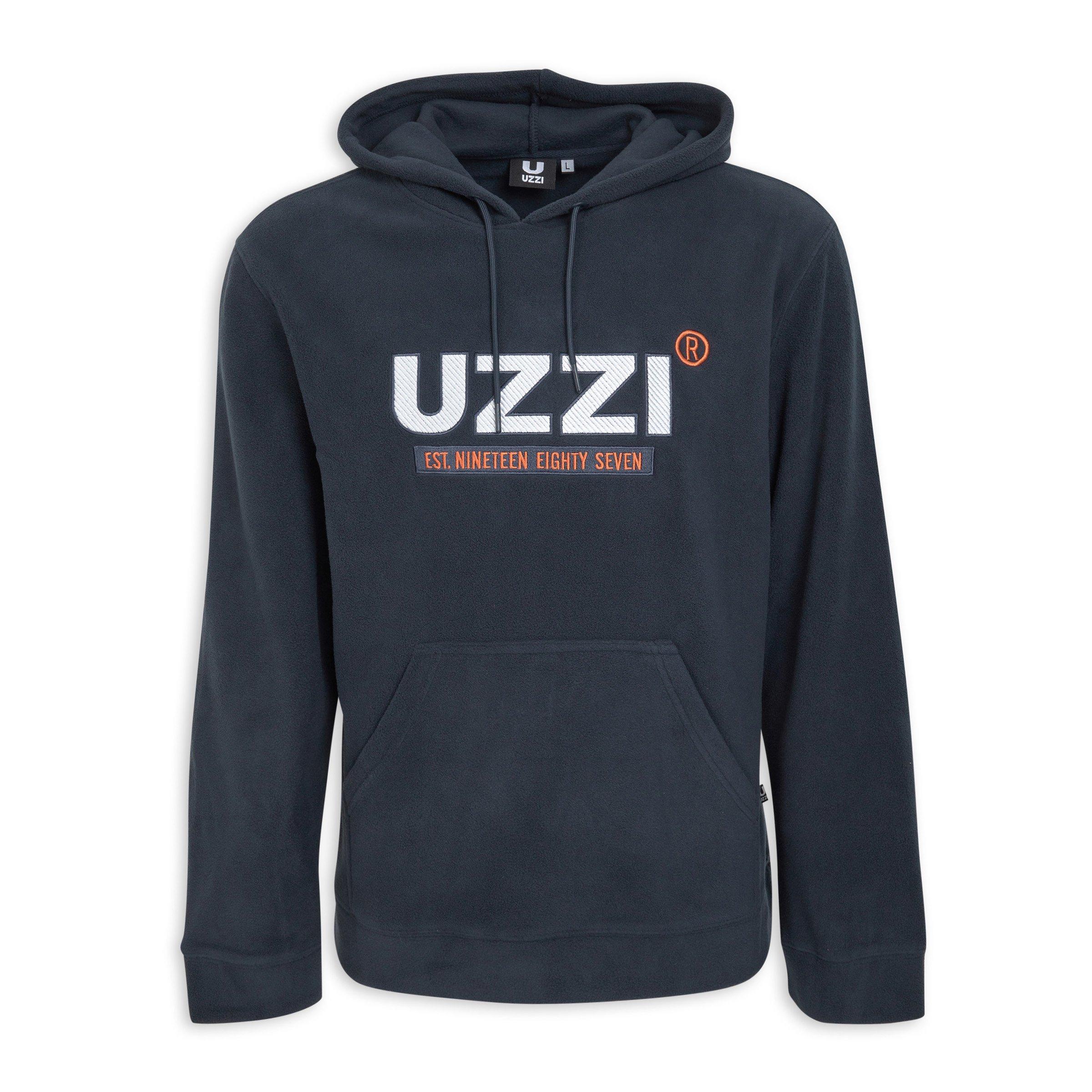 Navy Branded Hoodie (3193332) | UZZI