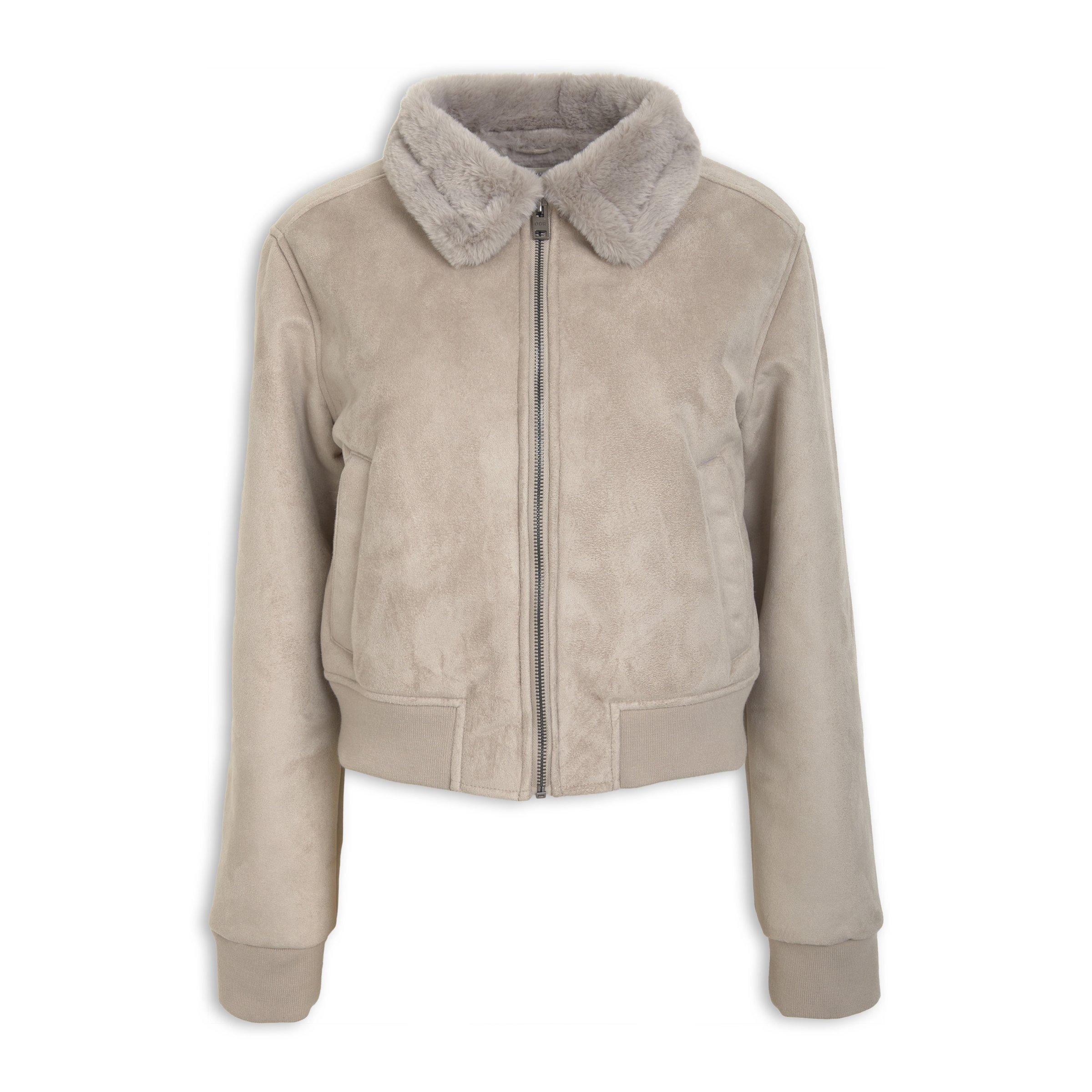 Beige Bomber Jacket (3193442) | OUTBACK RED