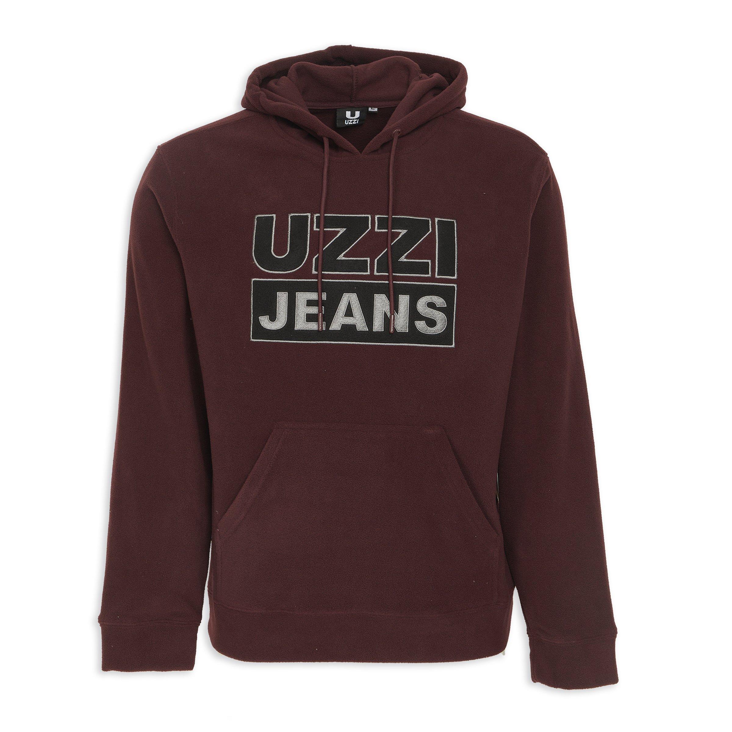 Burgundy Hoodie (3193694) | UZZI