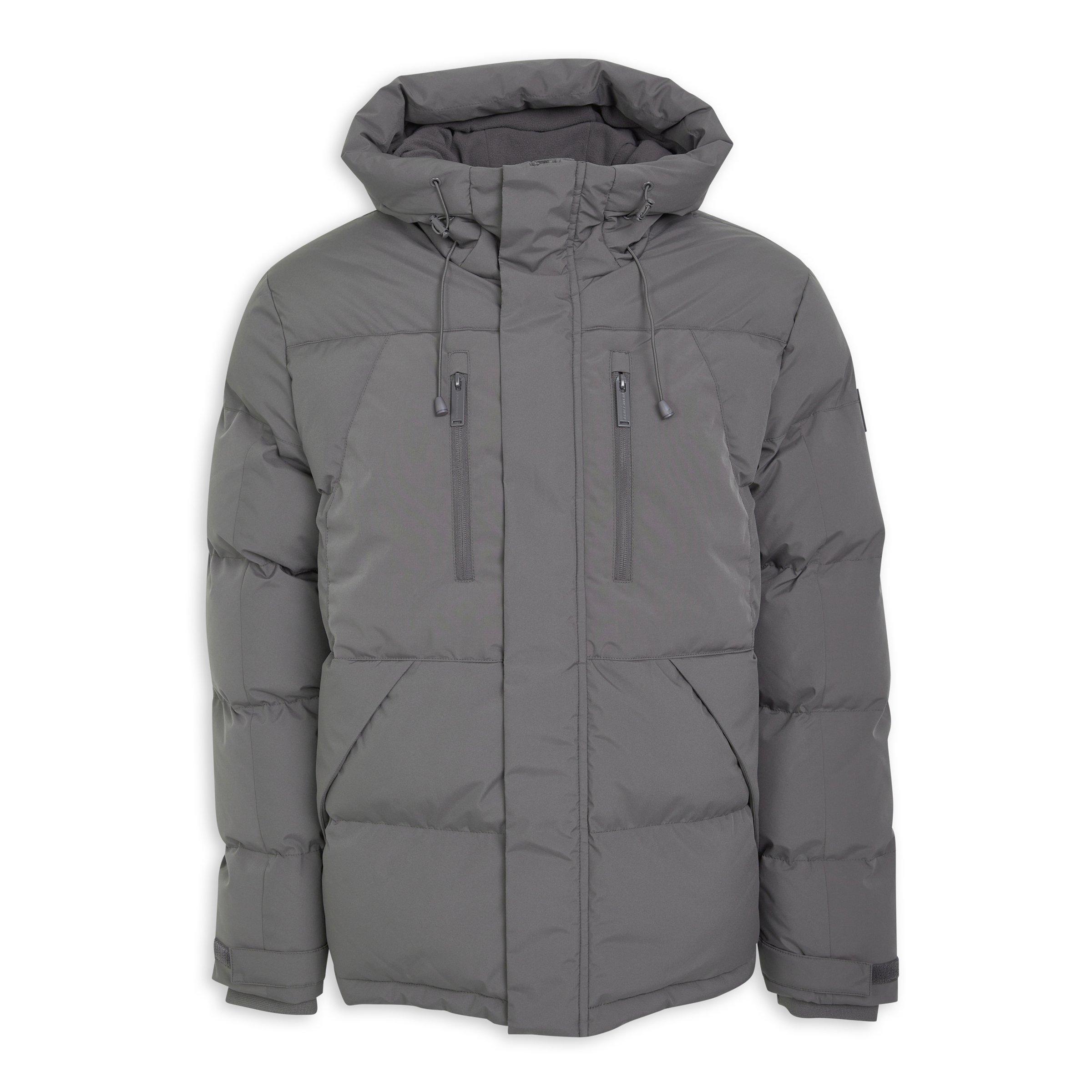 Grey Puffer Jacket (3194155) | Hemisphere