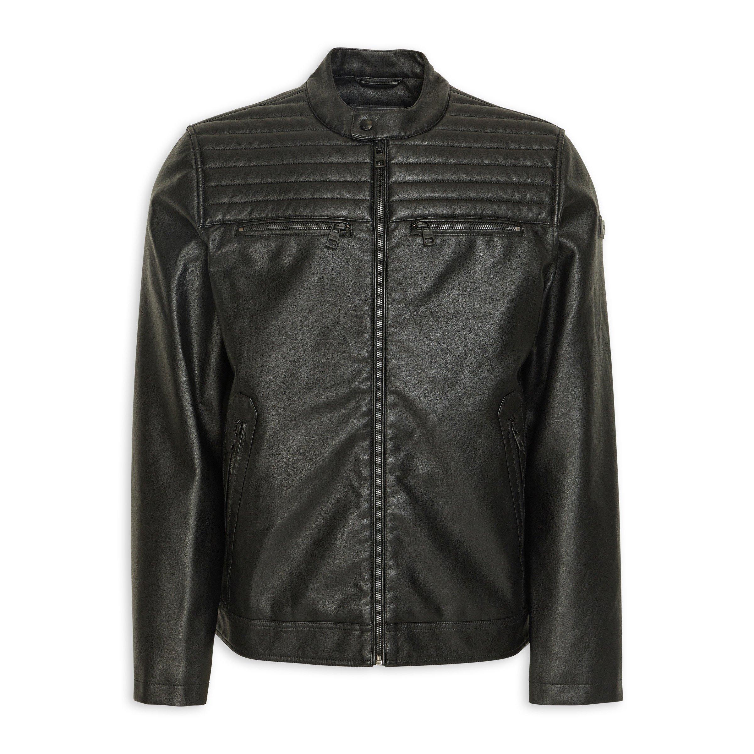 Black Biker Jacket (3194170) | UZZI