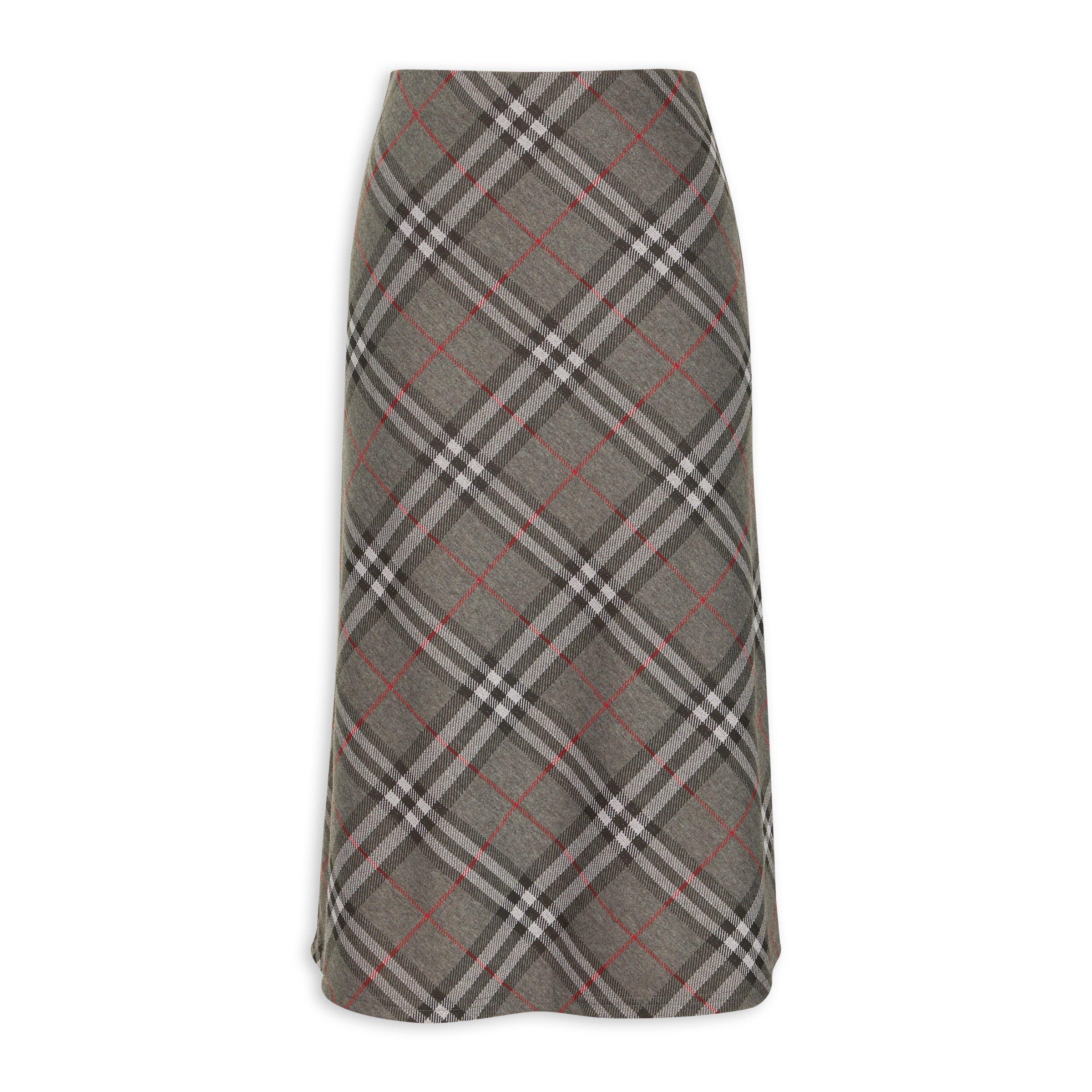 Grey Check Skirt (3194178) | Truworths