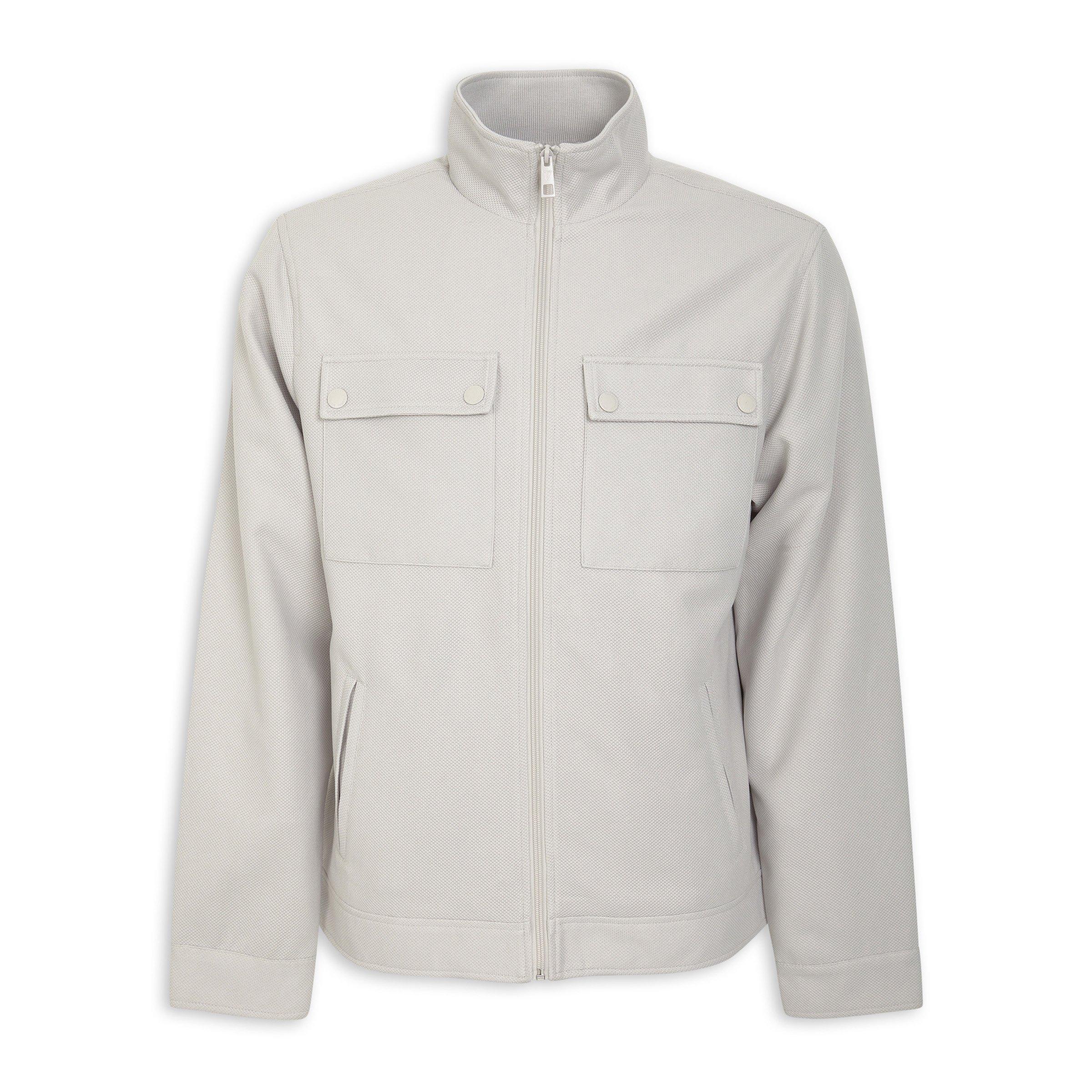 Beige Zip-through Shacket (3194185) | Truworths Man