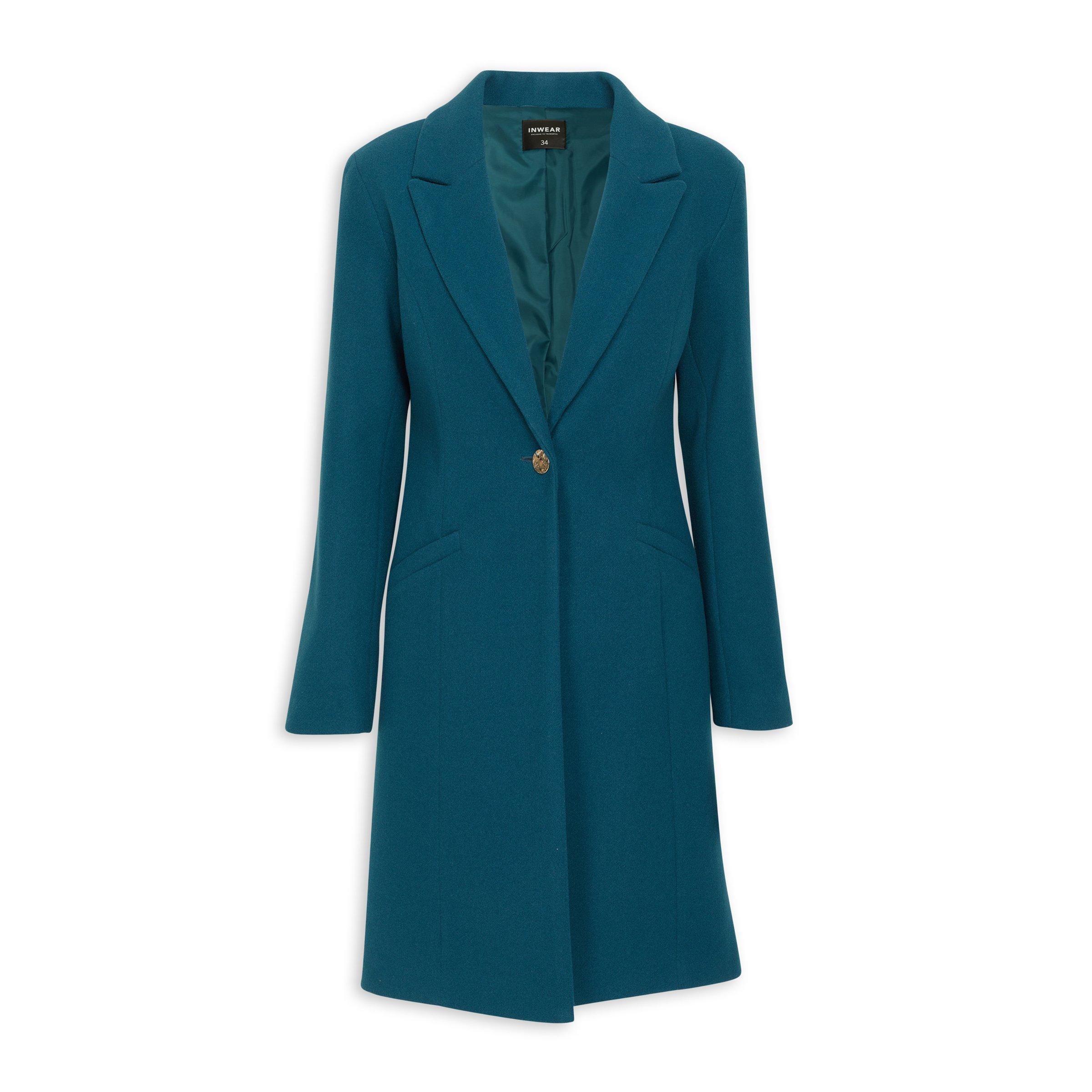 Teal Long Coat (3194274) | Inwear