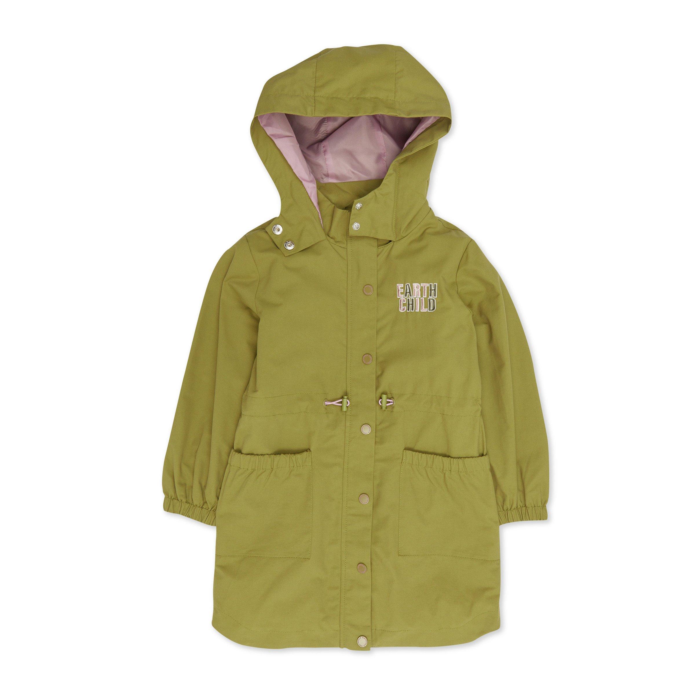 Kid Girls Green Parka Jacket (3194300) | Earthchild