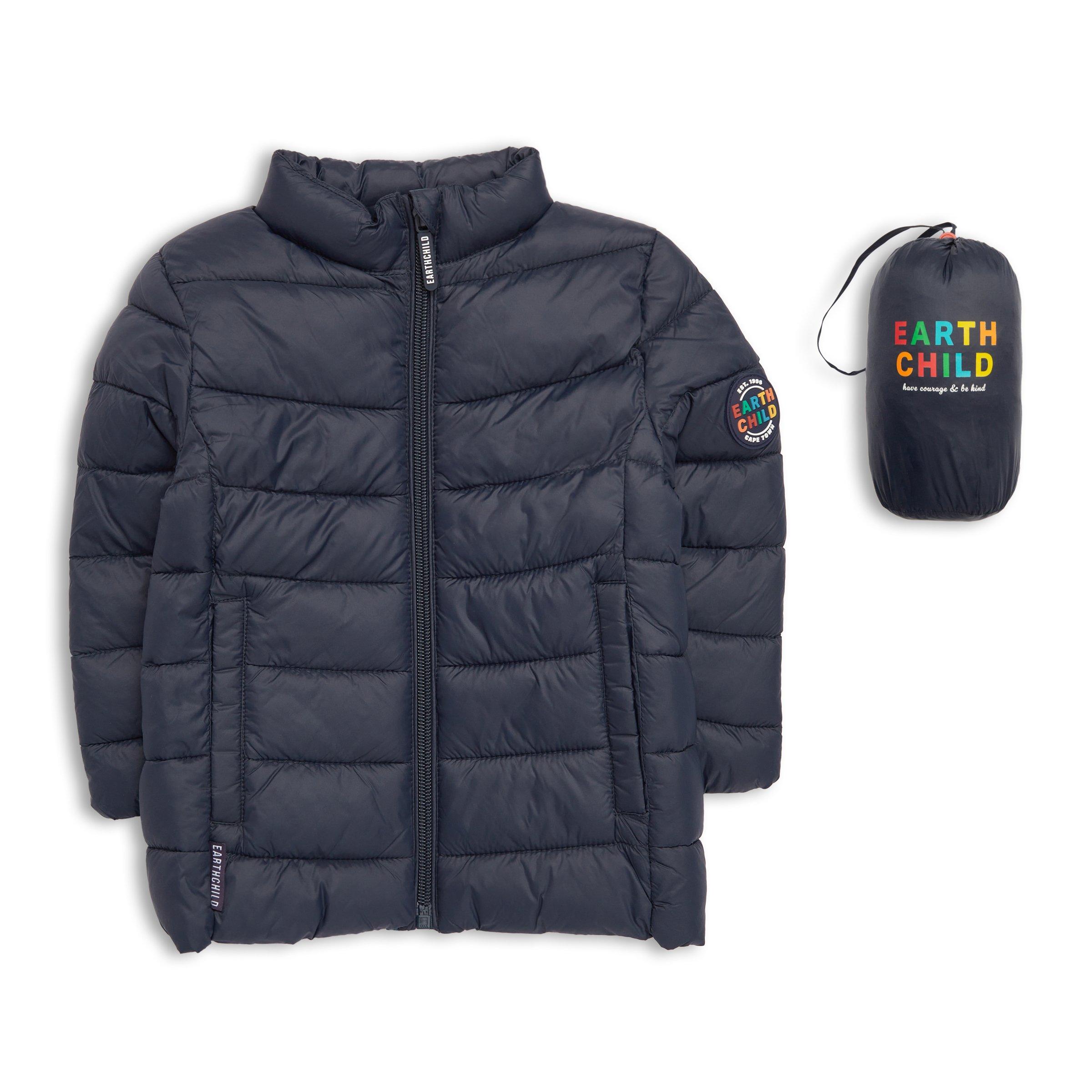 Baby Boys Navy Puffer Jacket (3194303) | Earthchild