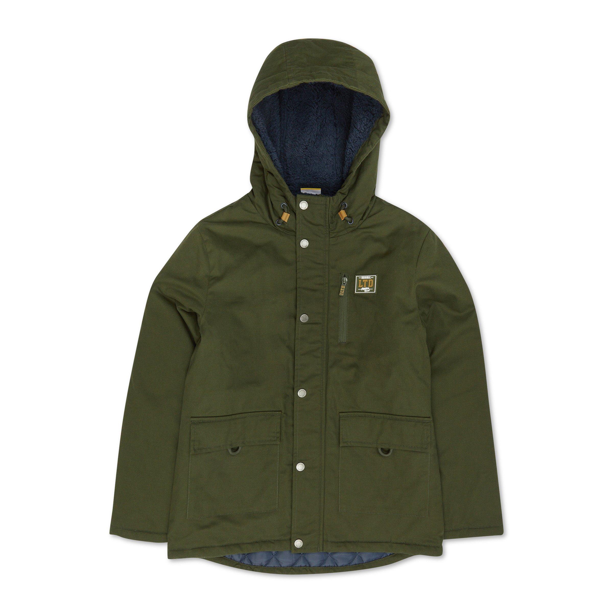 Boys Green Parka Jacket (3194380) | LTD Kids
