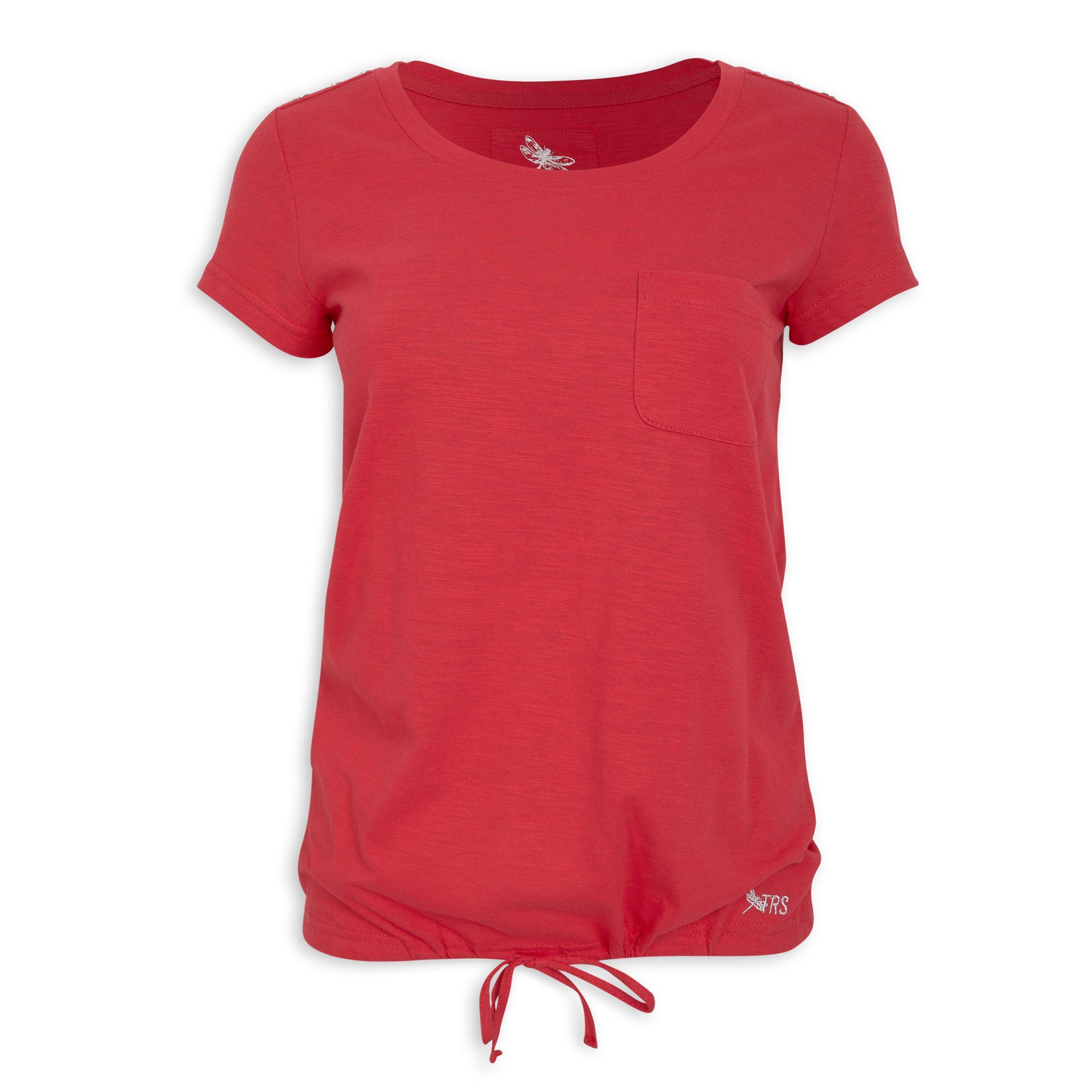 Red T-shirt with Drawstrings (3194451) | TRS