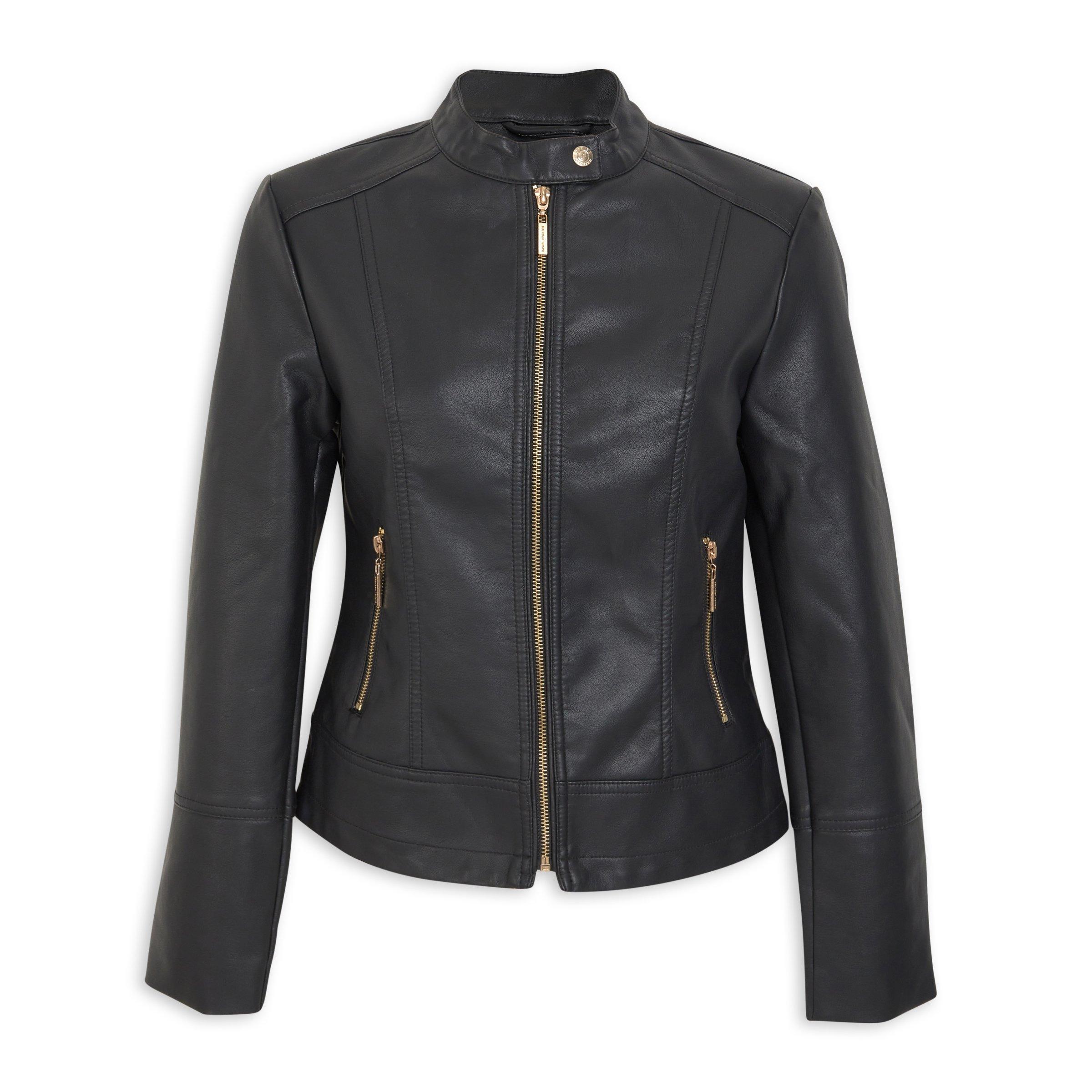 Black Biker Jacket (3194485) | Daniel Hechter