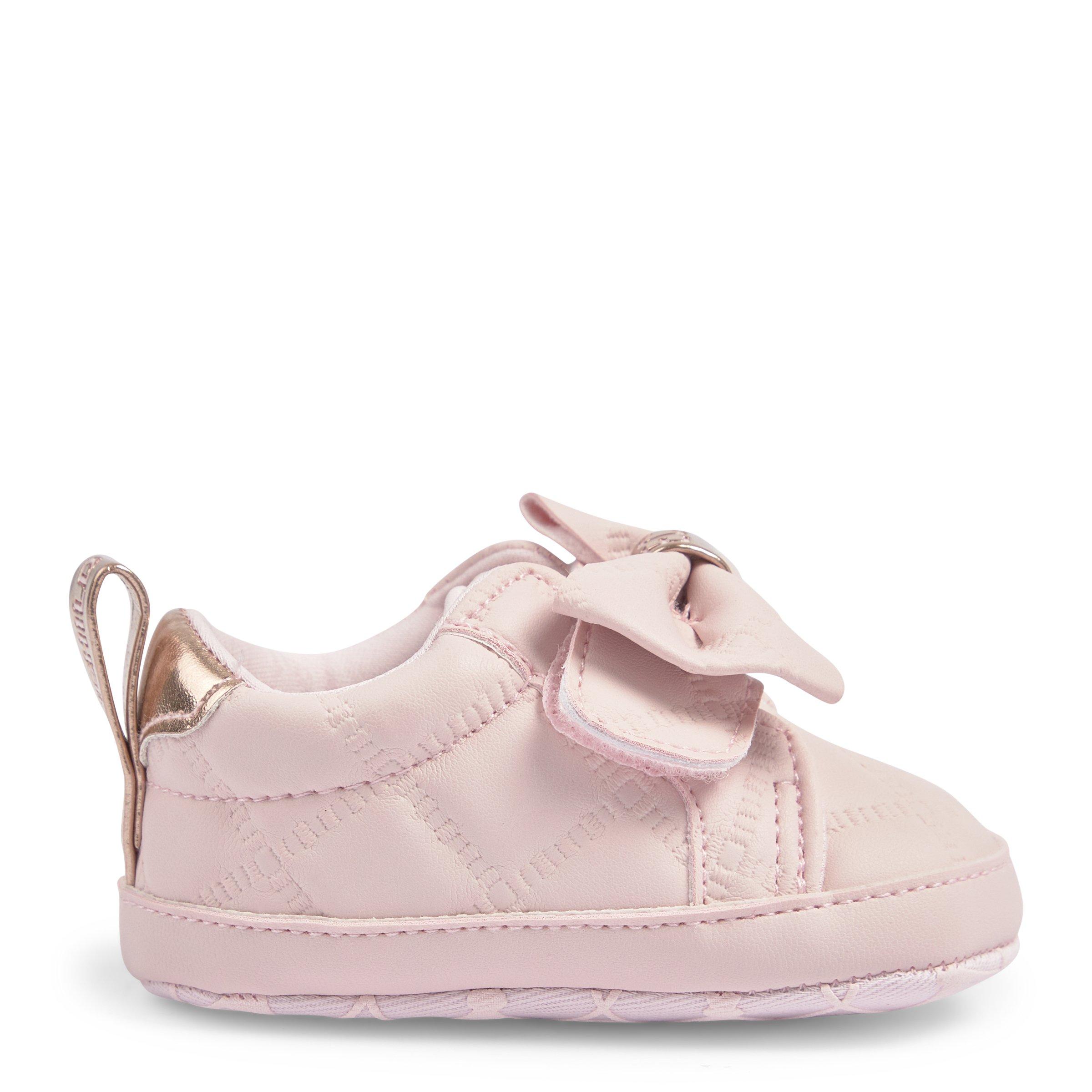 Newborn Girls Pink Bow Sneakers (3194533) | Earthchild