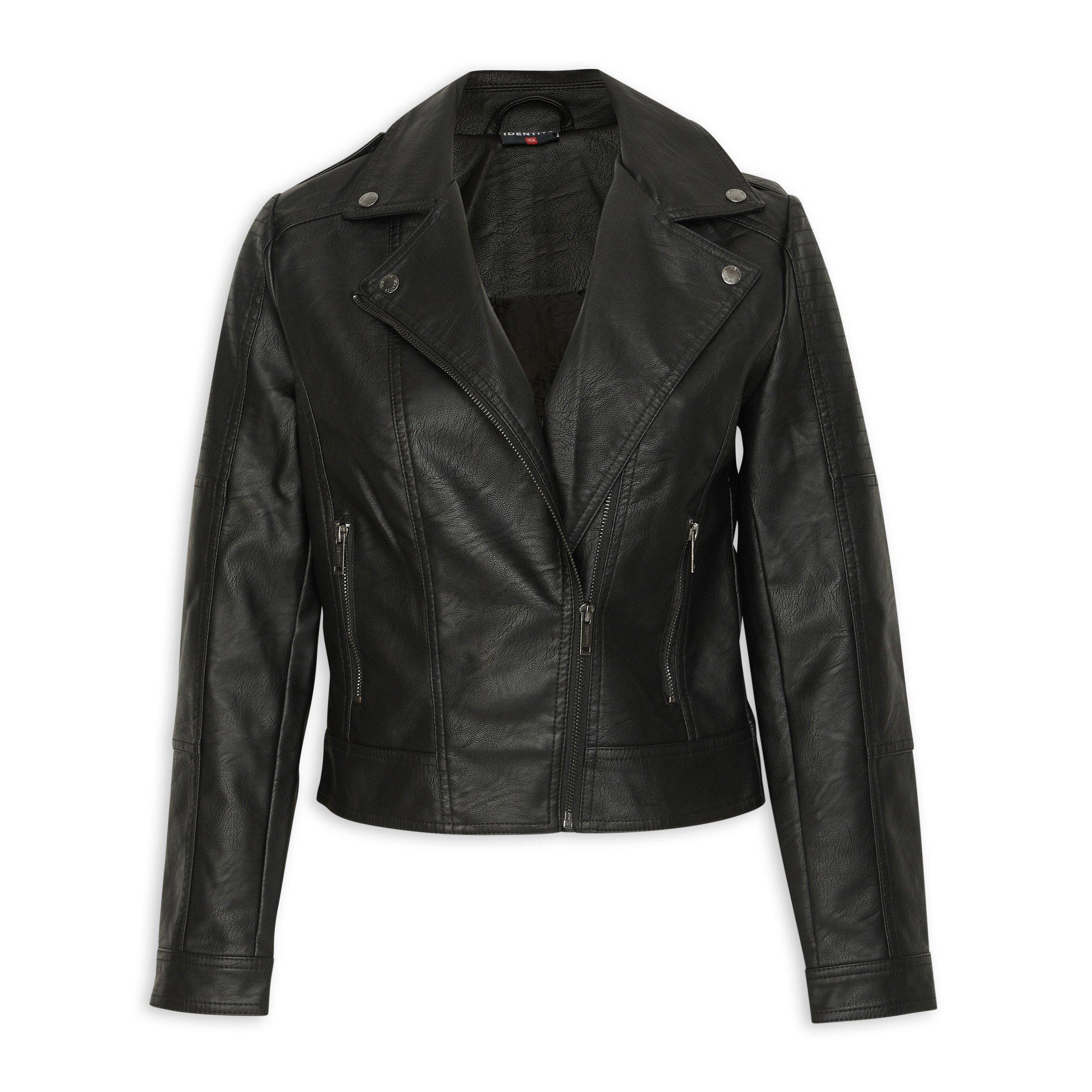 Black Biker Jacket (3194747) | Identity