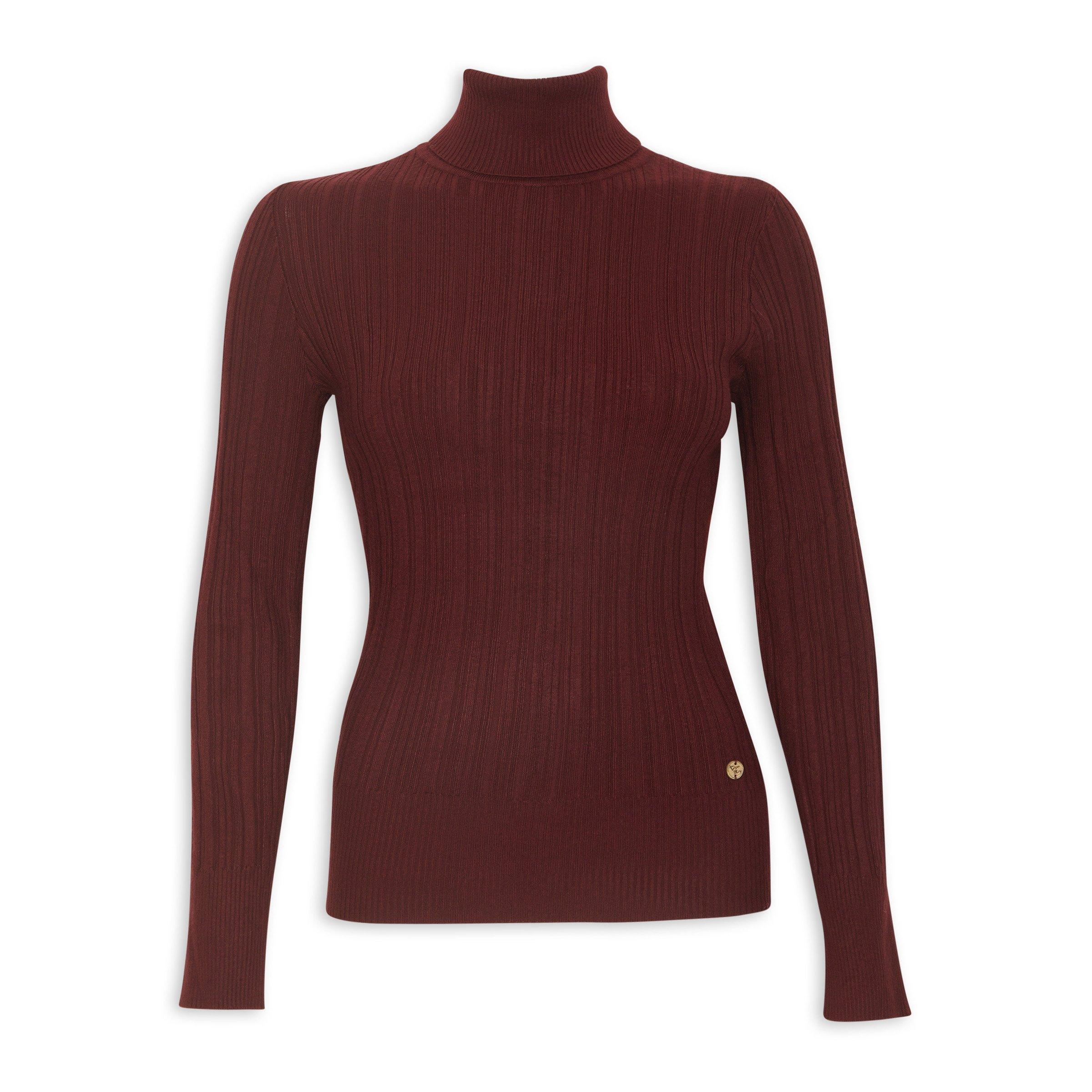 Burgundy Knit Top (3194776) | Ginger Mary