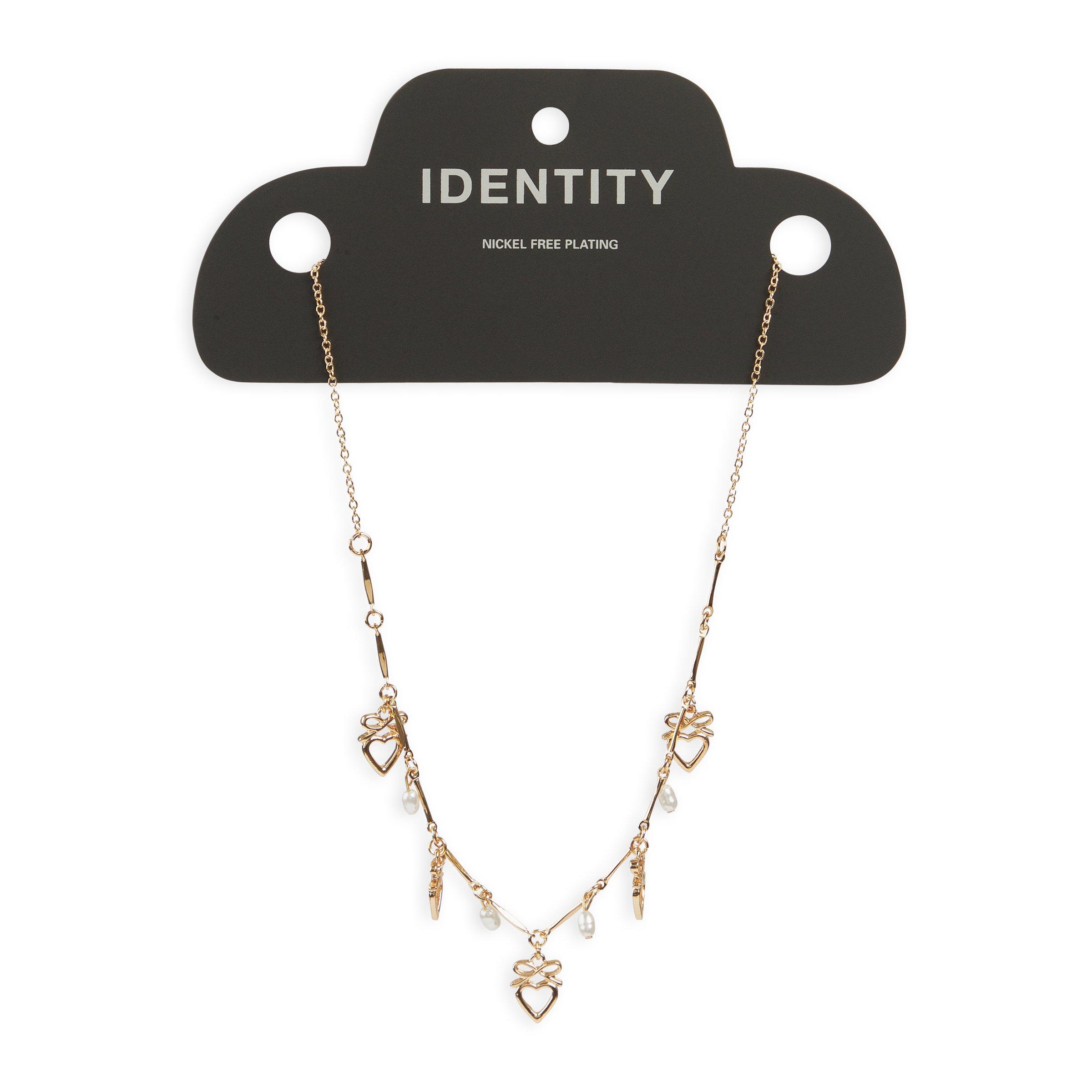 Gold Tone Necklace (3194780) | Identity