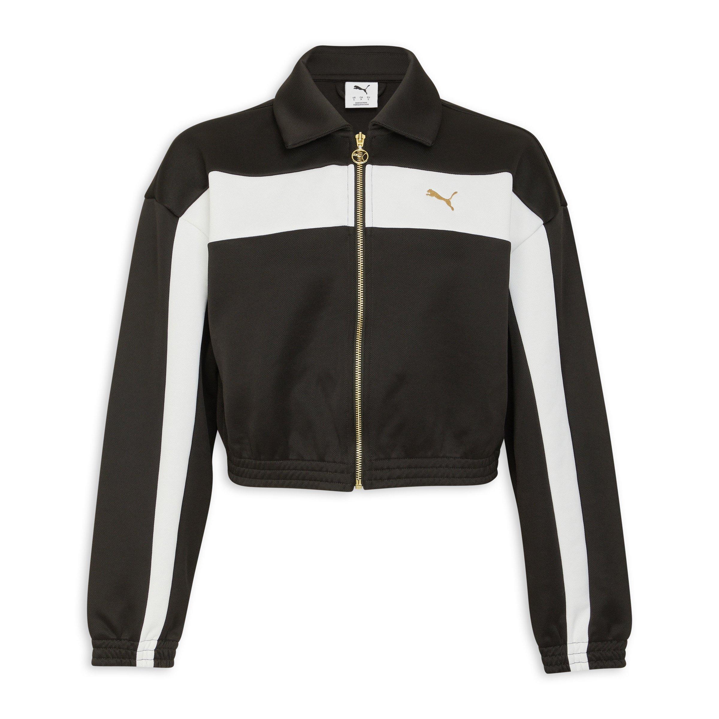 Black Relaxed Cropped Track Jacket (3194808) | Puma