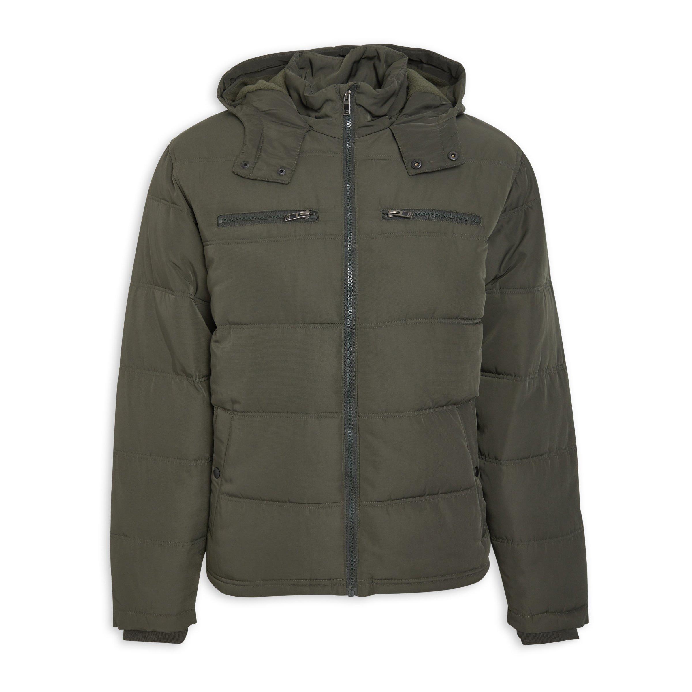 Green Puffer Jacket (3195243) | Identity