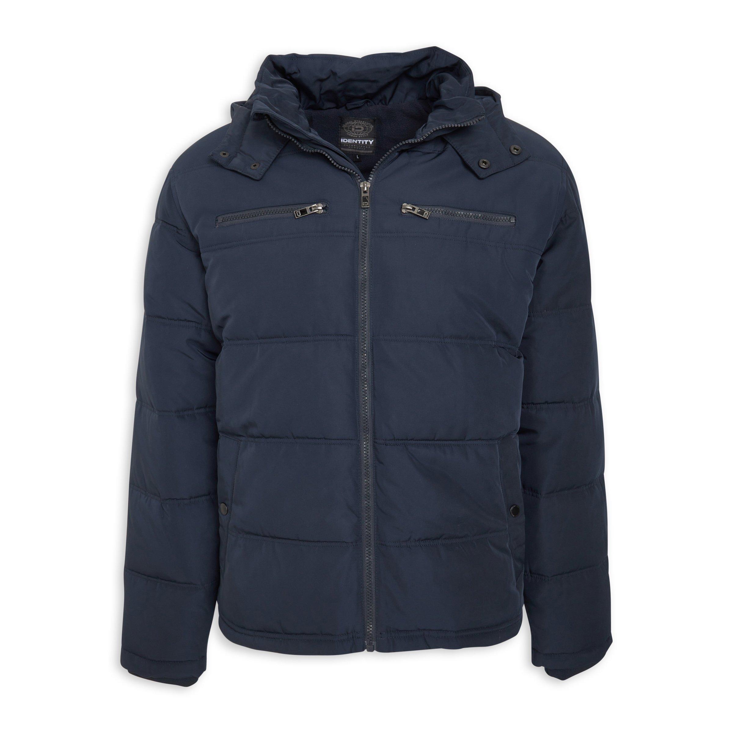 Navy Puffer Jacket (3195245) | Identity