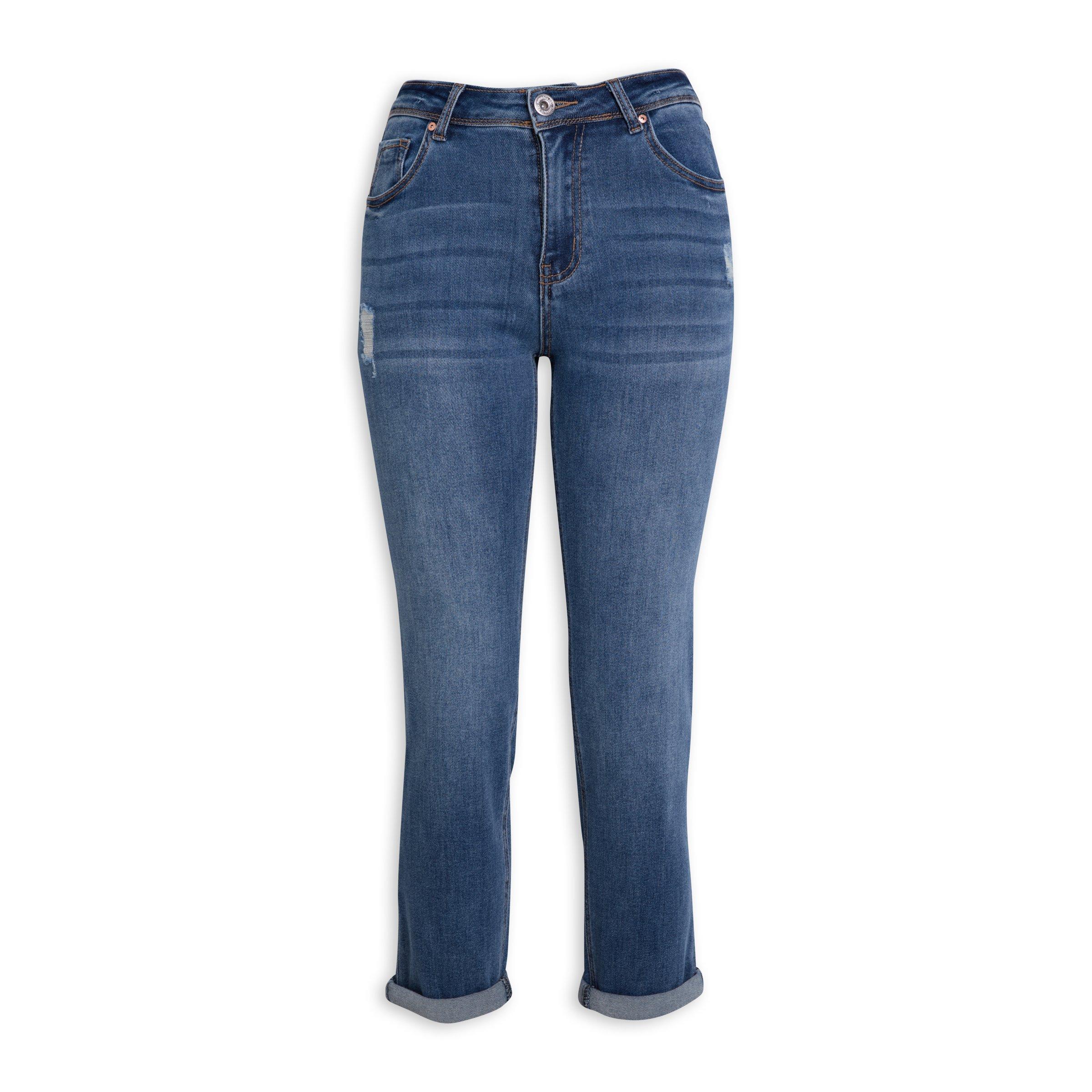 Blue Cuffed Jeans (3195328) | OUTBACK RED
