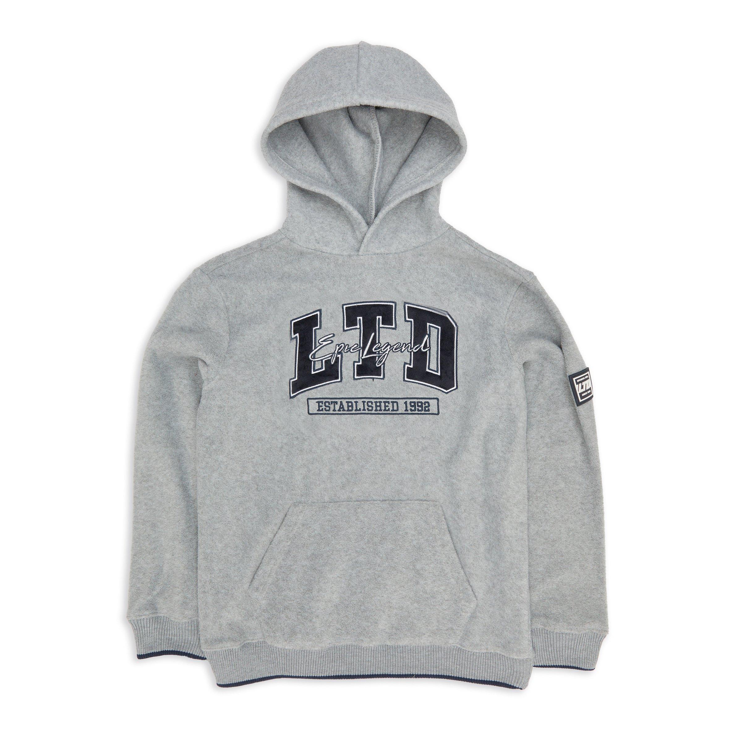 Boys Grey Hoodie (3195439) | LTD Kids