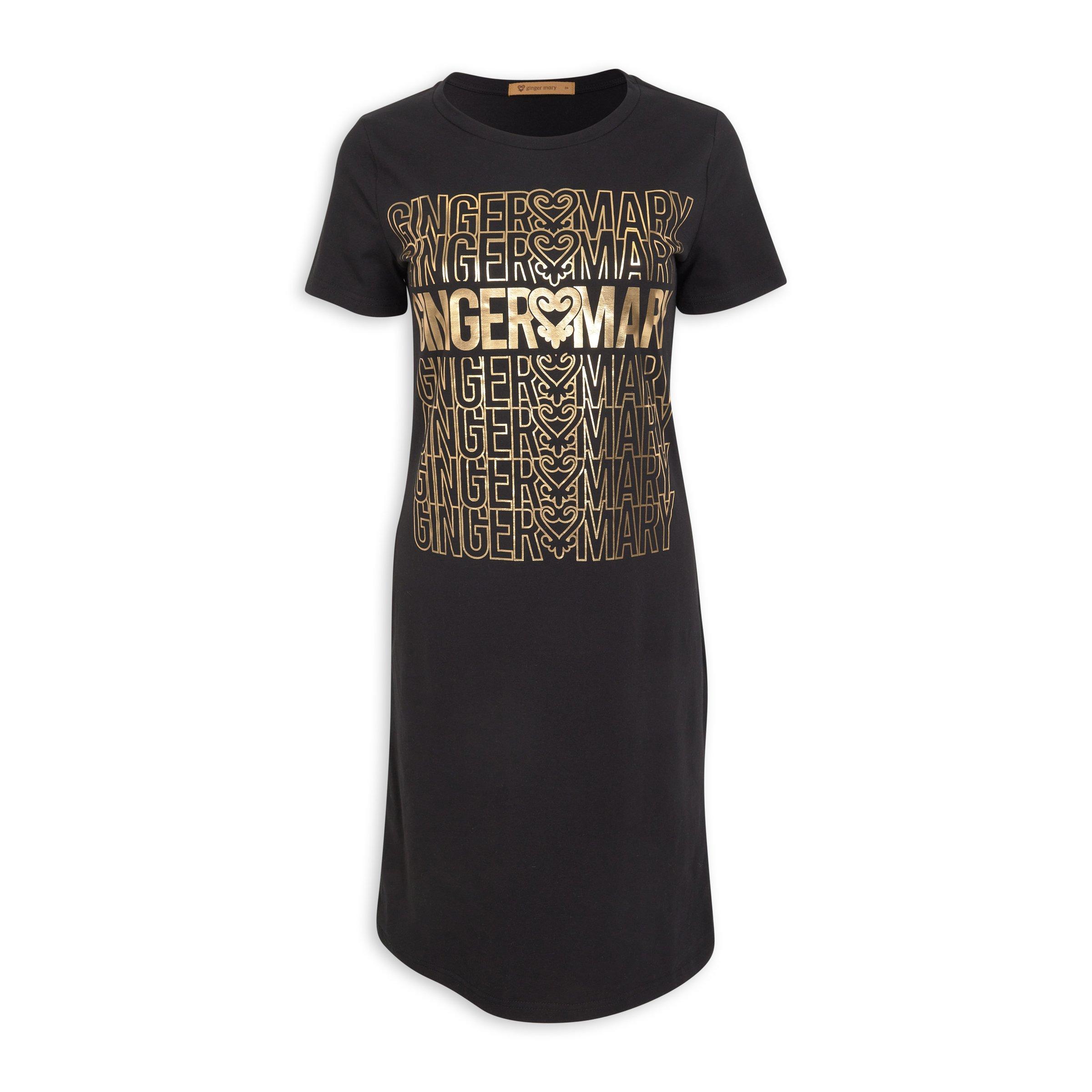 Black T-shirt Dress (3195500) | Ginger Mary