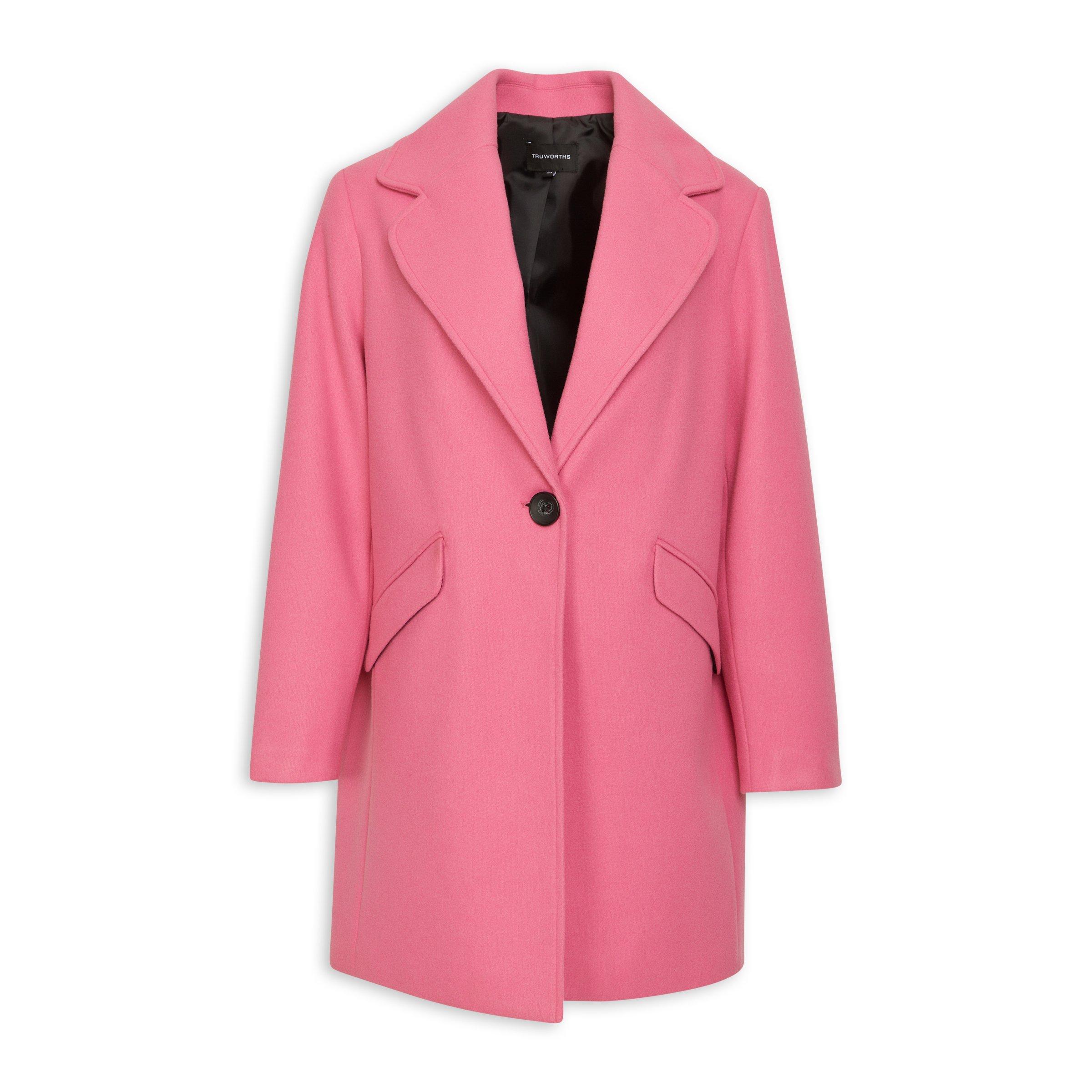 Pink Long Coat (3195891) | Truworths