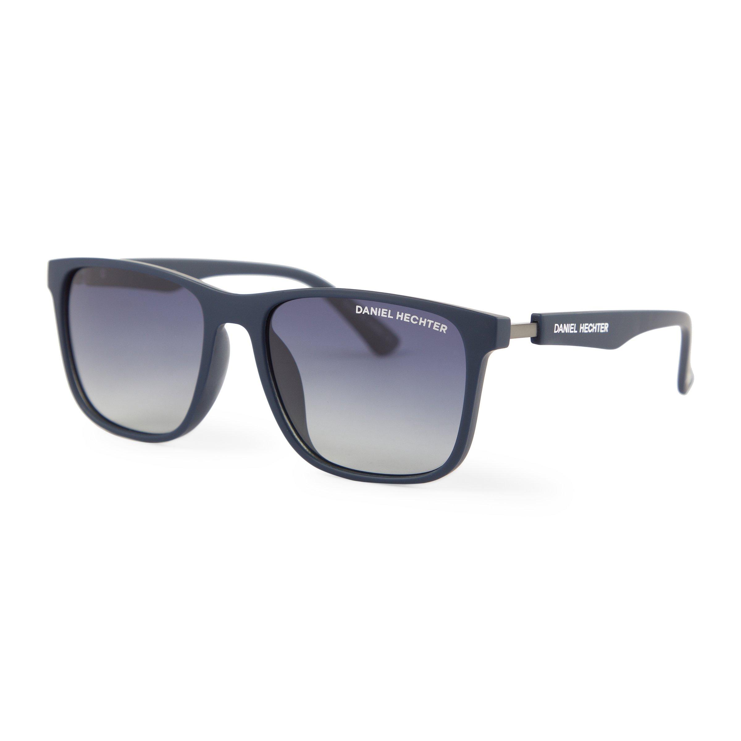 Blue Metal Trim Mens Polarized Sunglass (3195984) | Daniel Hechter