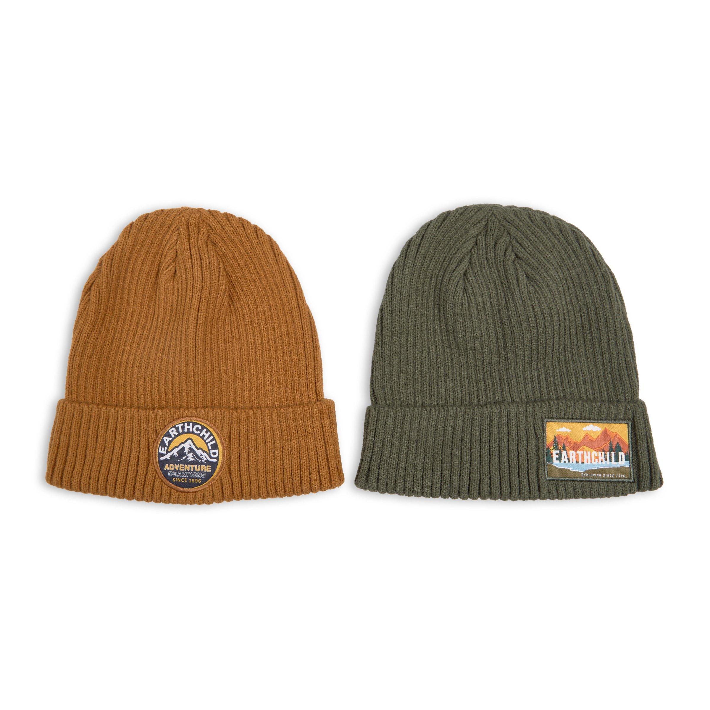 Kid Boys 2-pack Beanies (3196232) | Earthchild