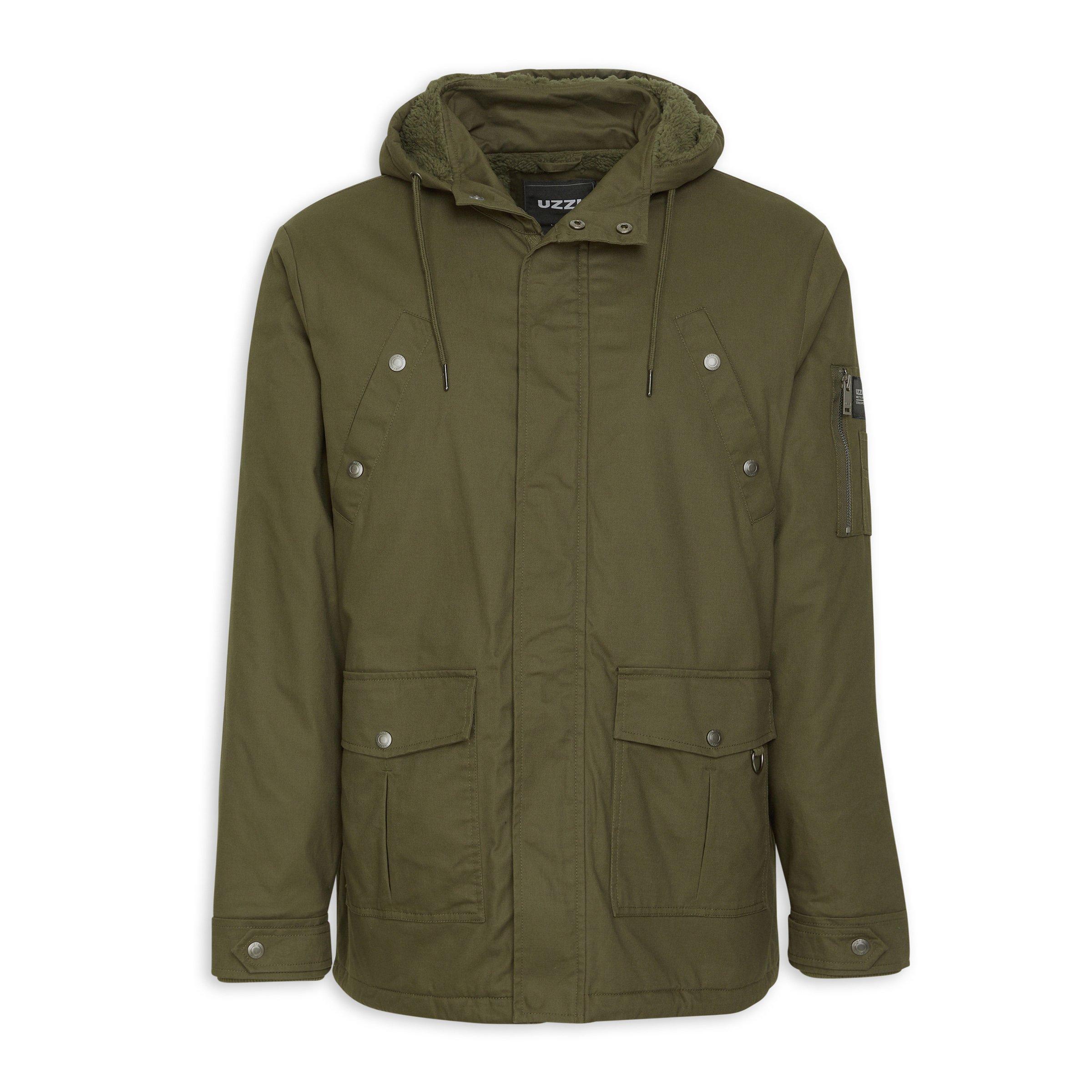 Green Parka Jacket (3196270) | UZZI