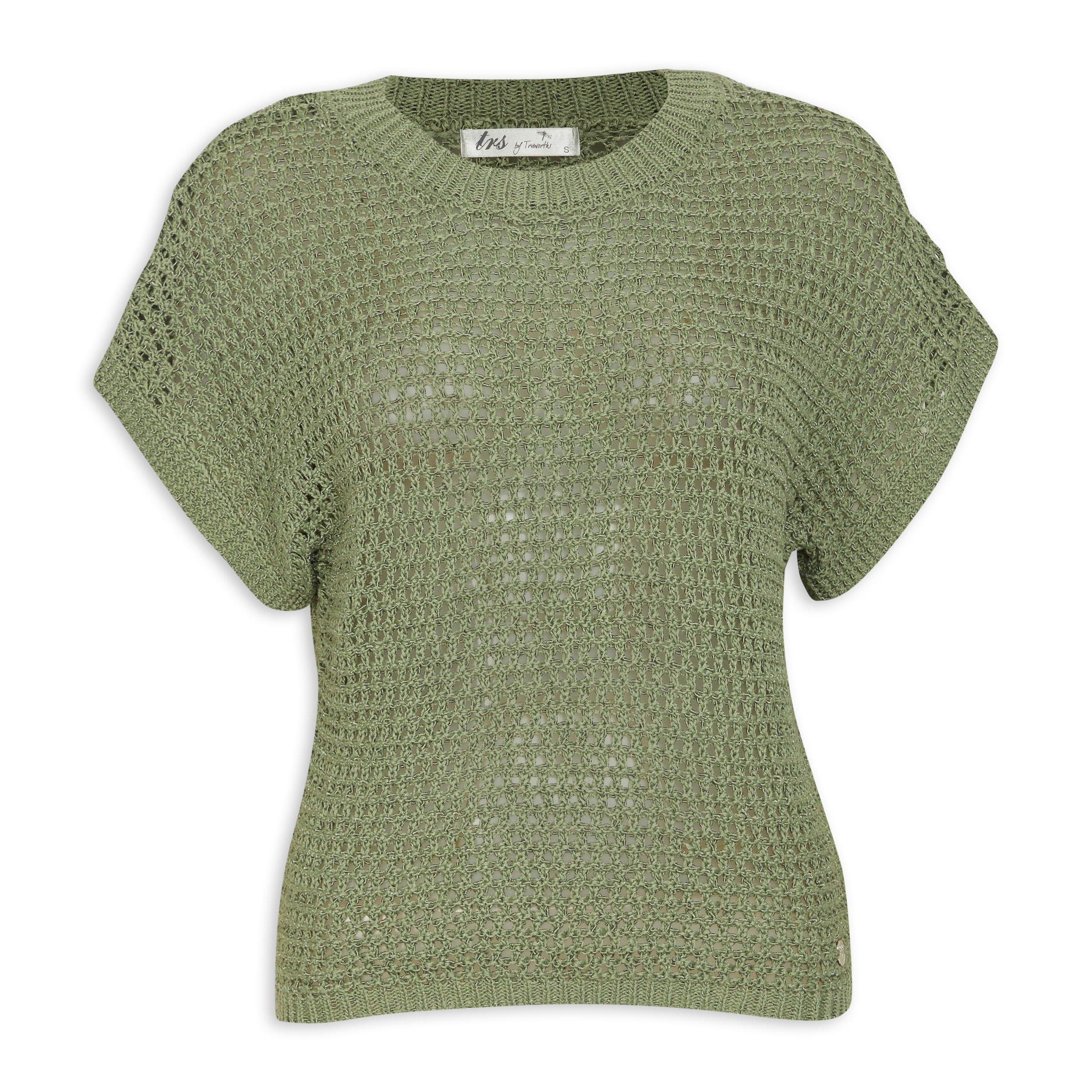Green Knit Top (3196291) | TRS