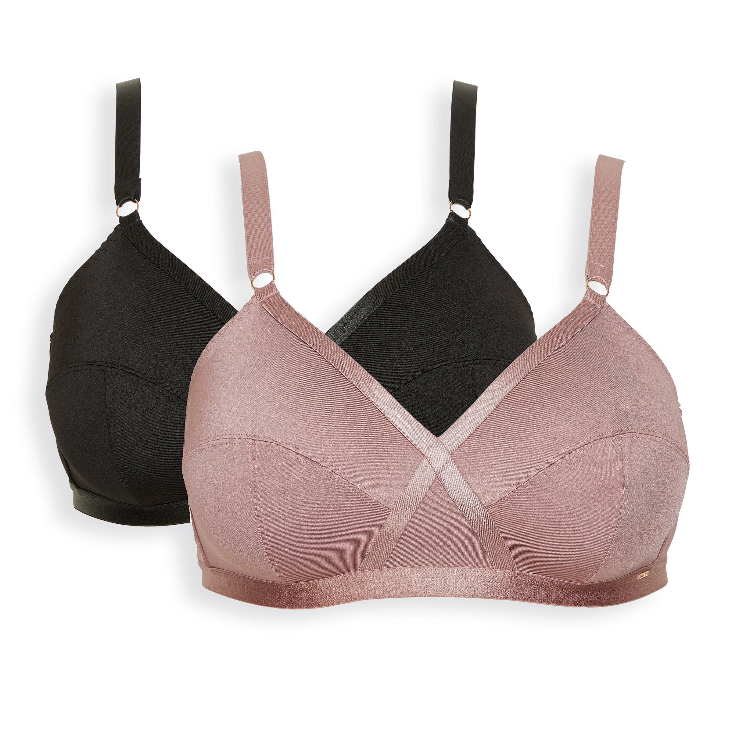 2-pack Non-wire Bras (3196303) | Finnigans