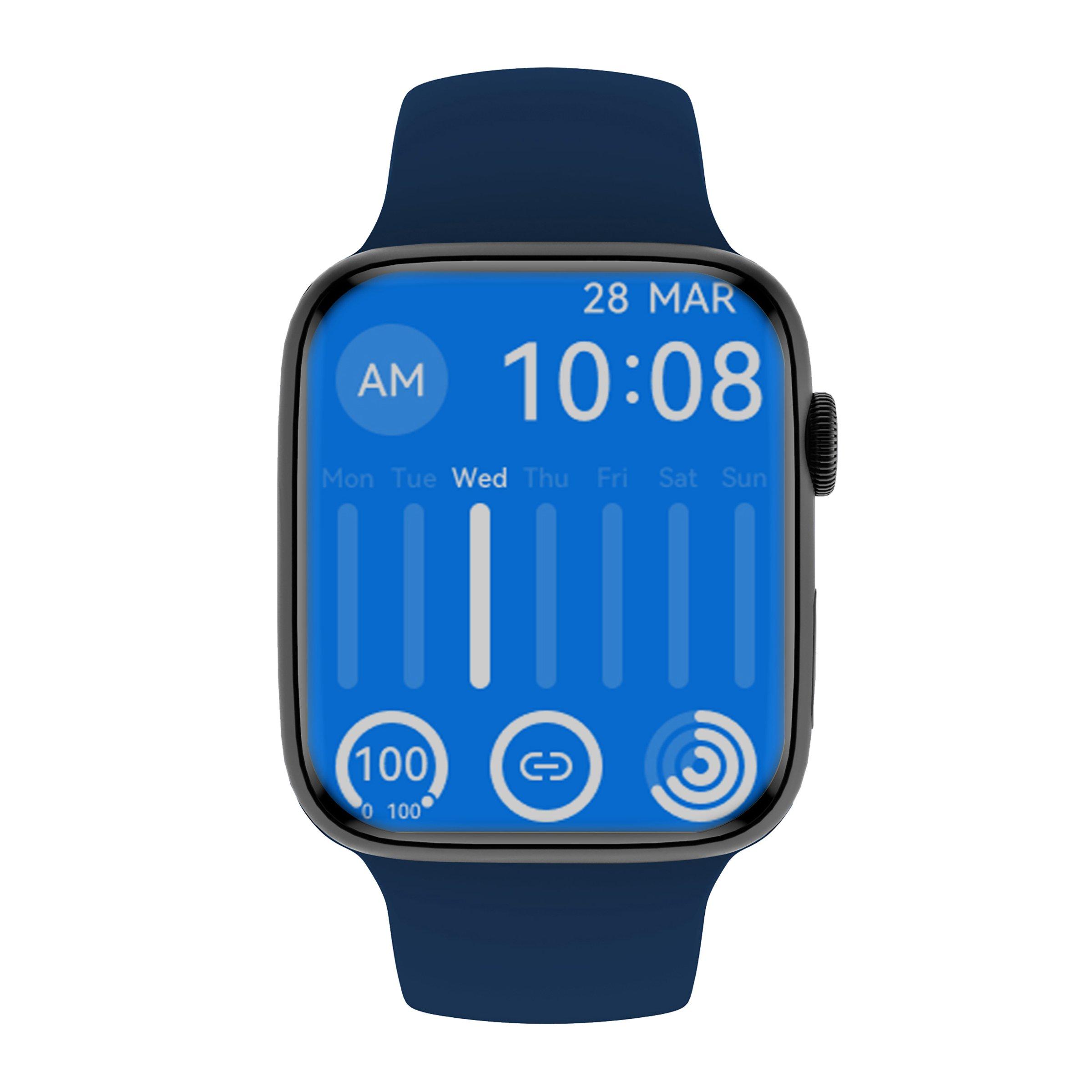 Navy Resin Smart Watch (3196380) | Daniel Klein