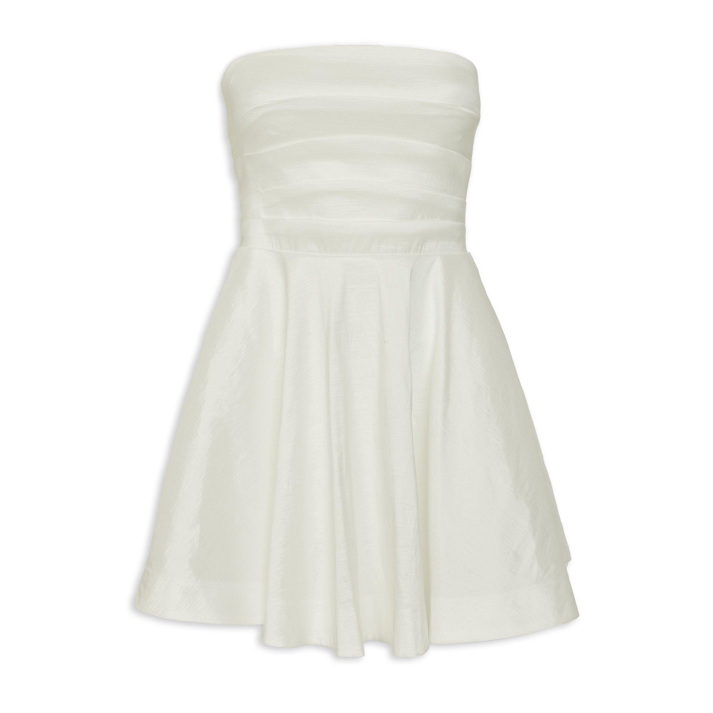 Ivory Bow Mini Dress (3196416) | Miss Friday