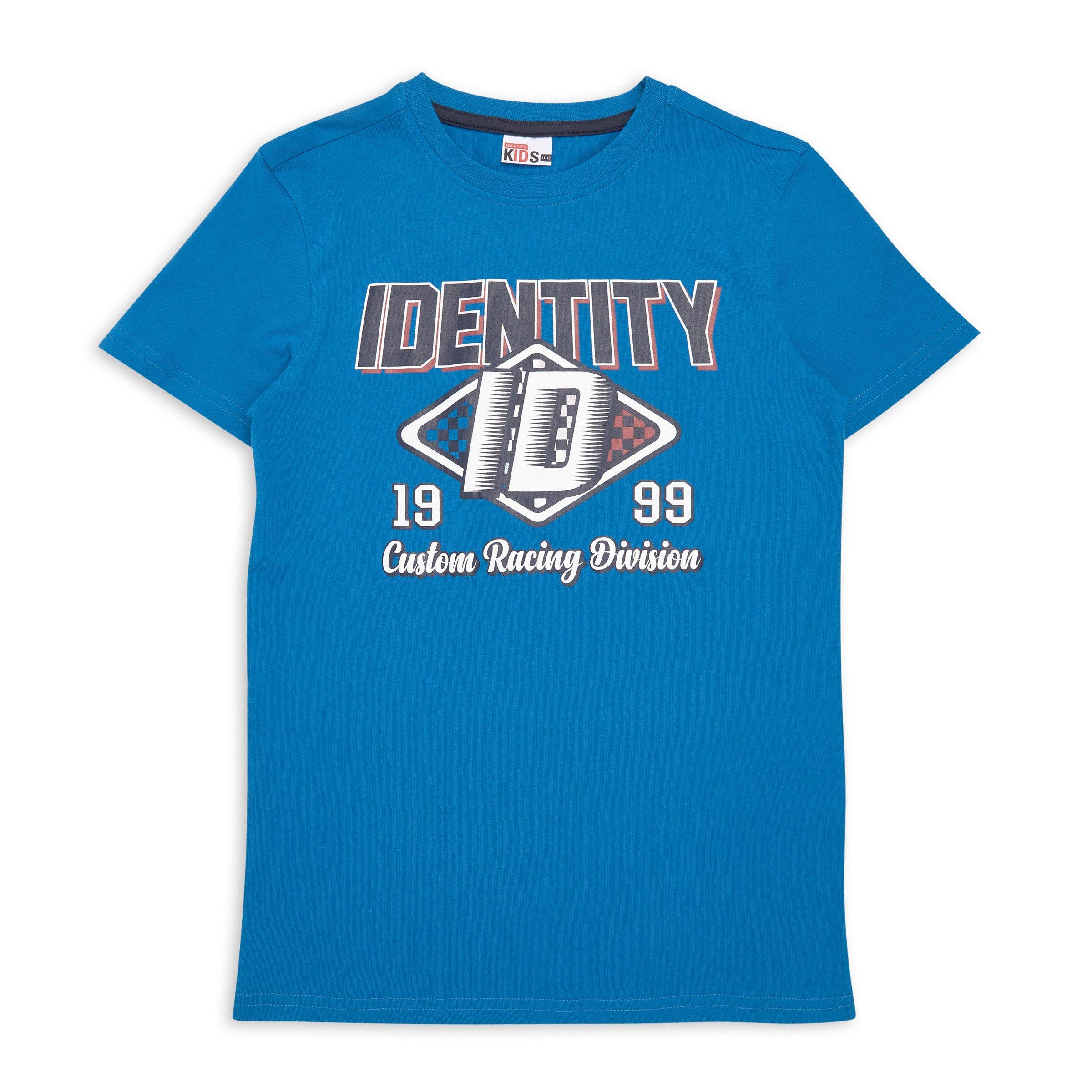 Boys Blue Racing T-shirt (3196428) | Identity