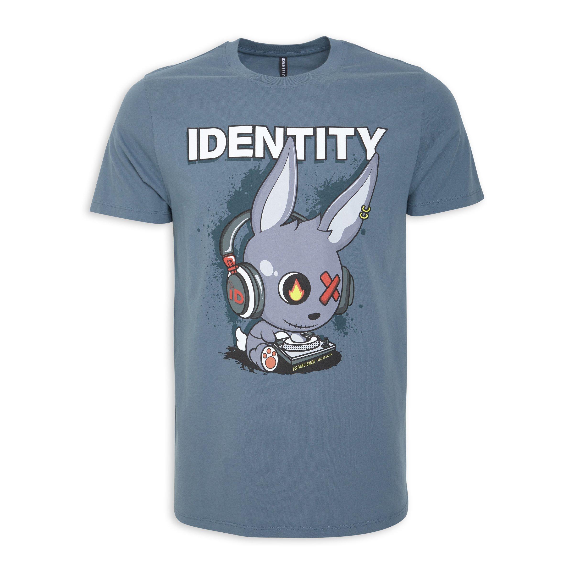 Blue Graphic T-shirt (3196576) | Identity