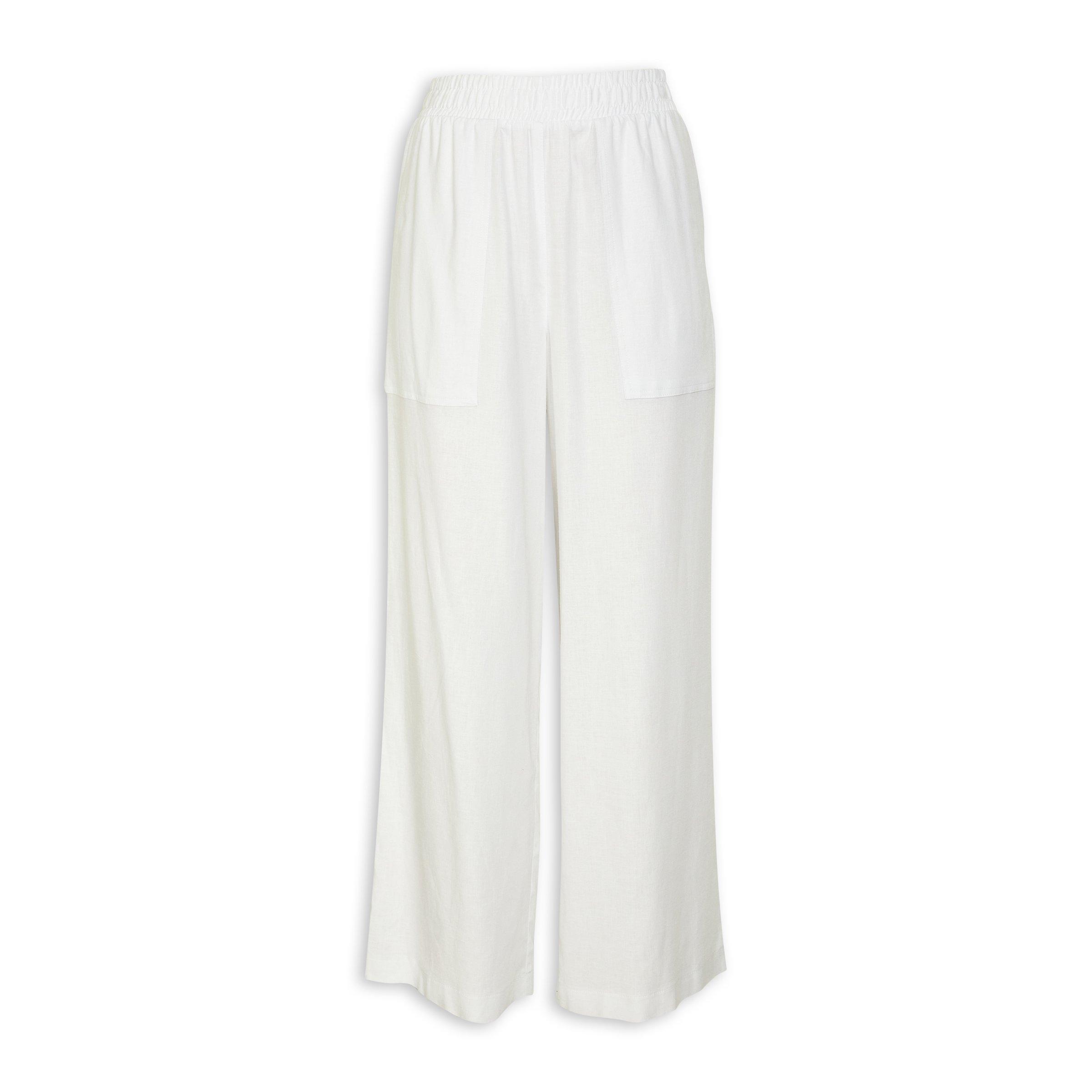 White Wide Leg Pants (3197211) | Truworths