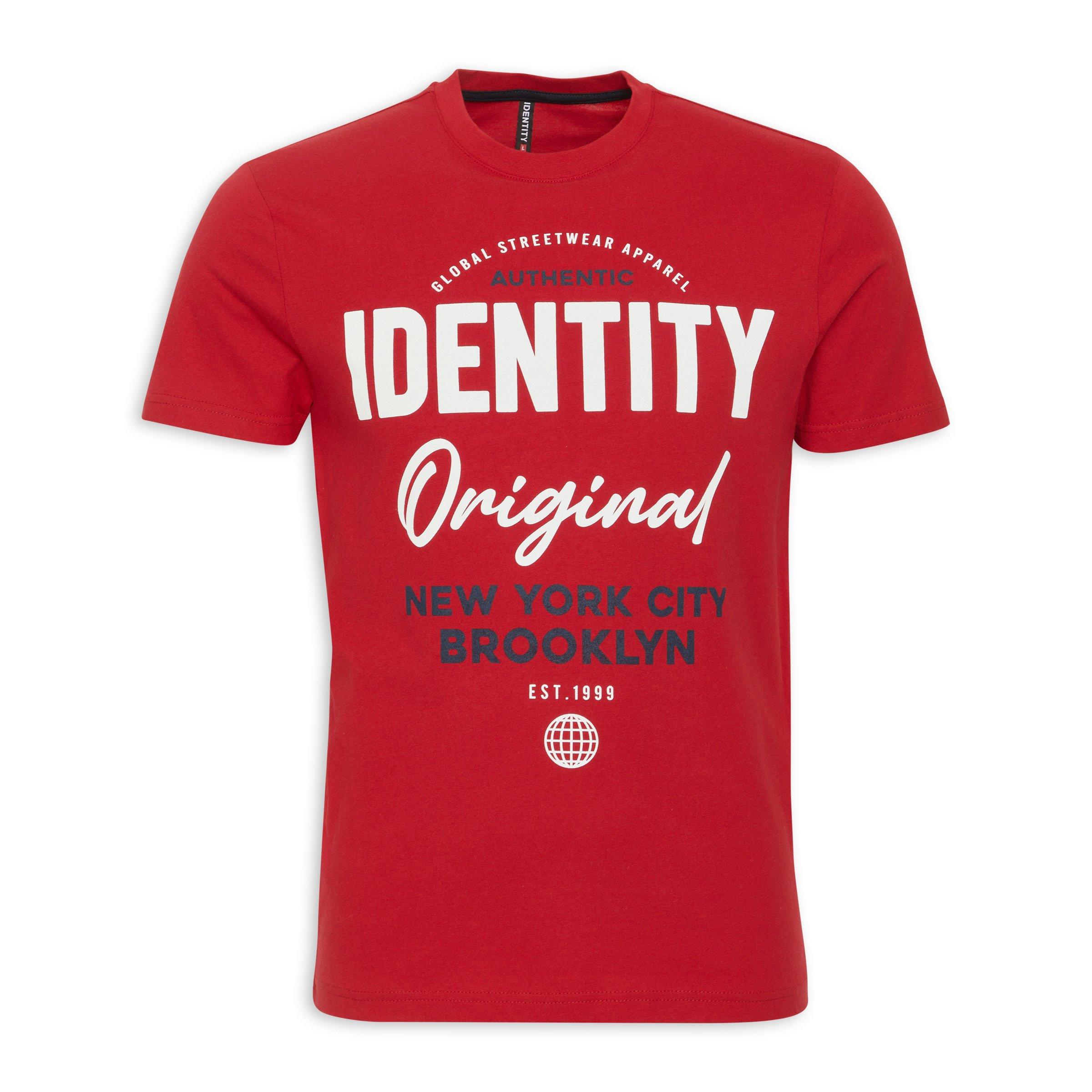 Red Branded T-shirt (3197248) | Identity