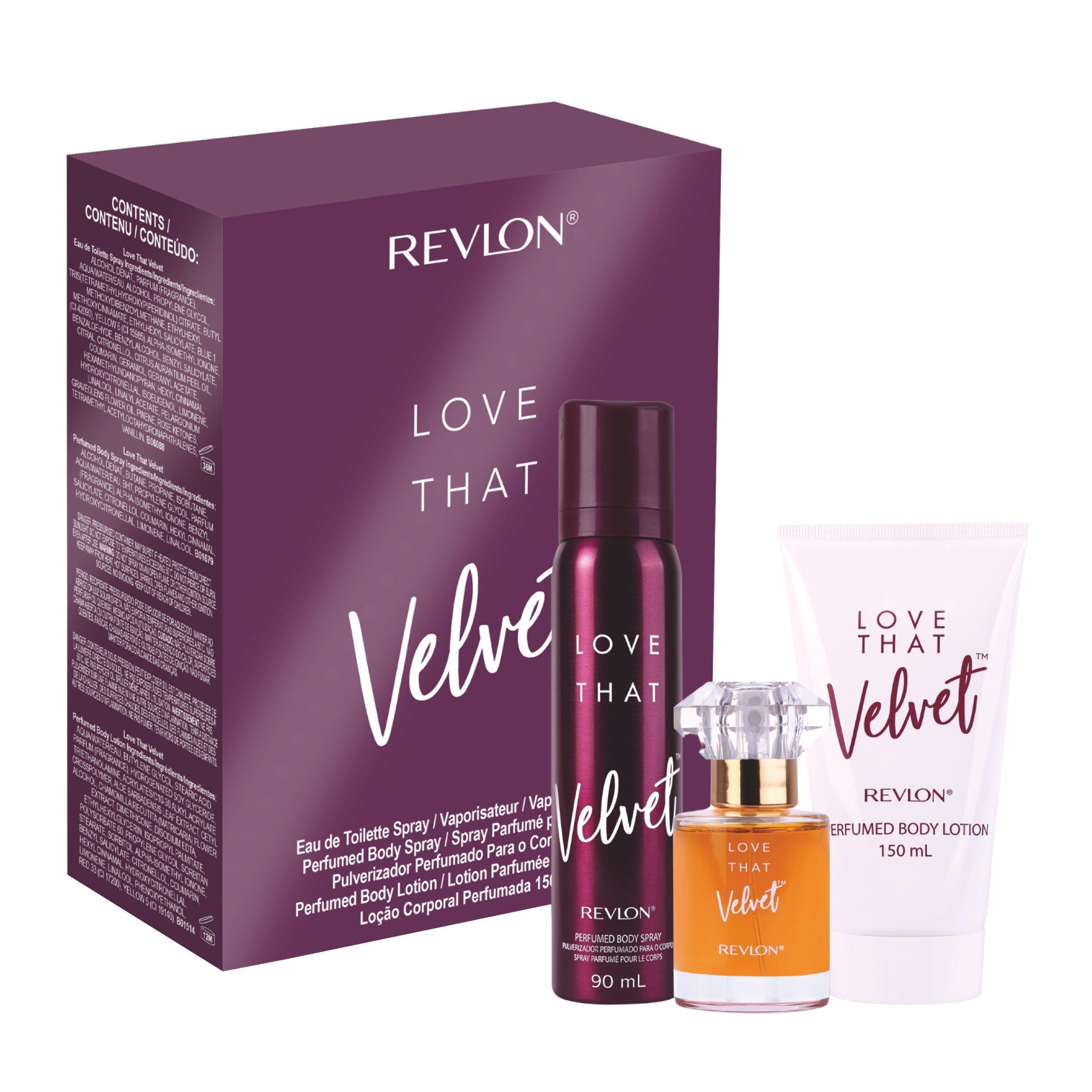 Love That Velvet EDT Giftset (3197459) | Revlon