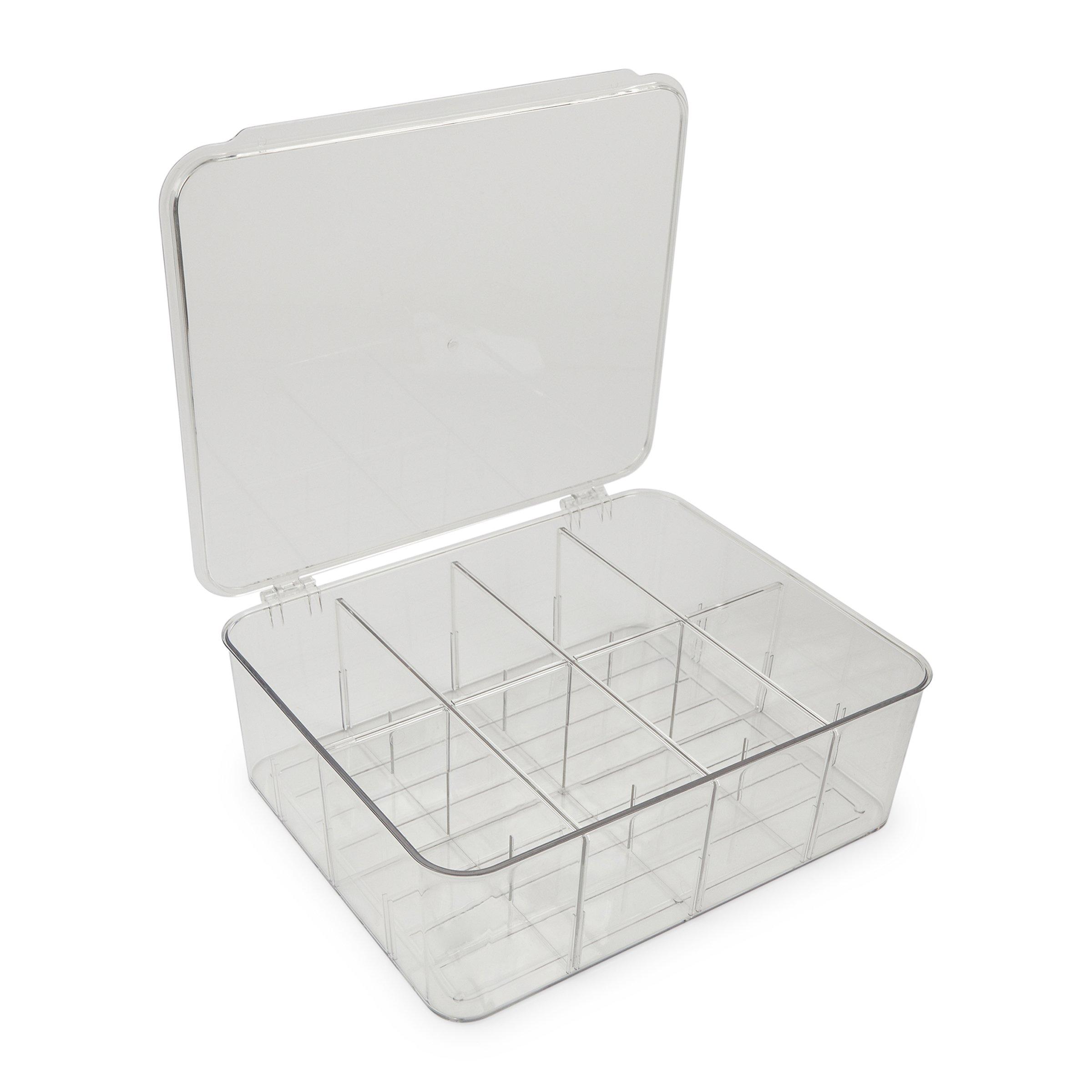 Clear Divider Storage Box (3197500) | Loads of Living