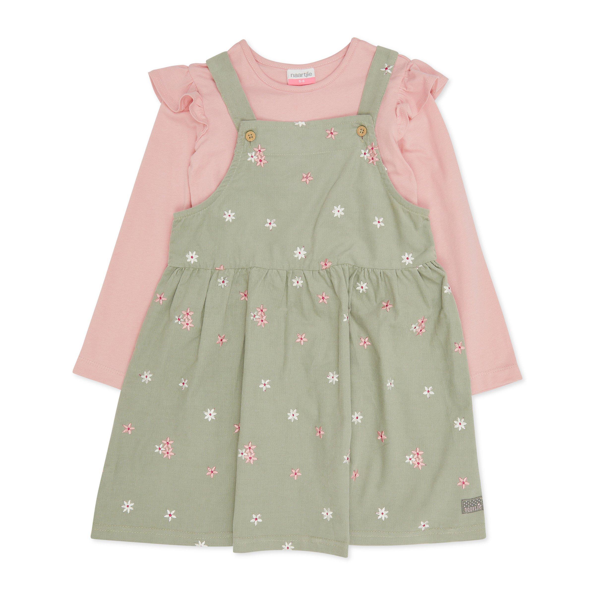 Kid Girls Pinny Dress and T-shirt Set (3197749) | Naartjie