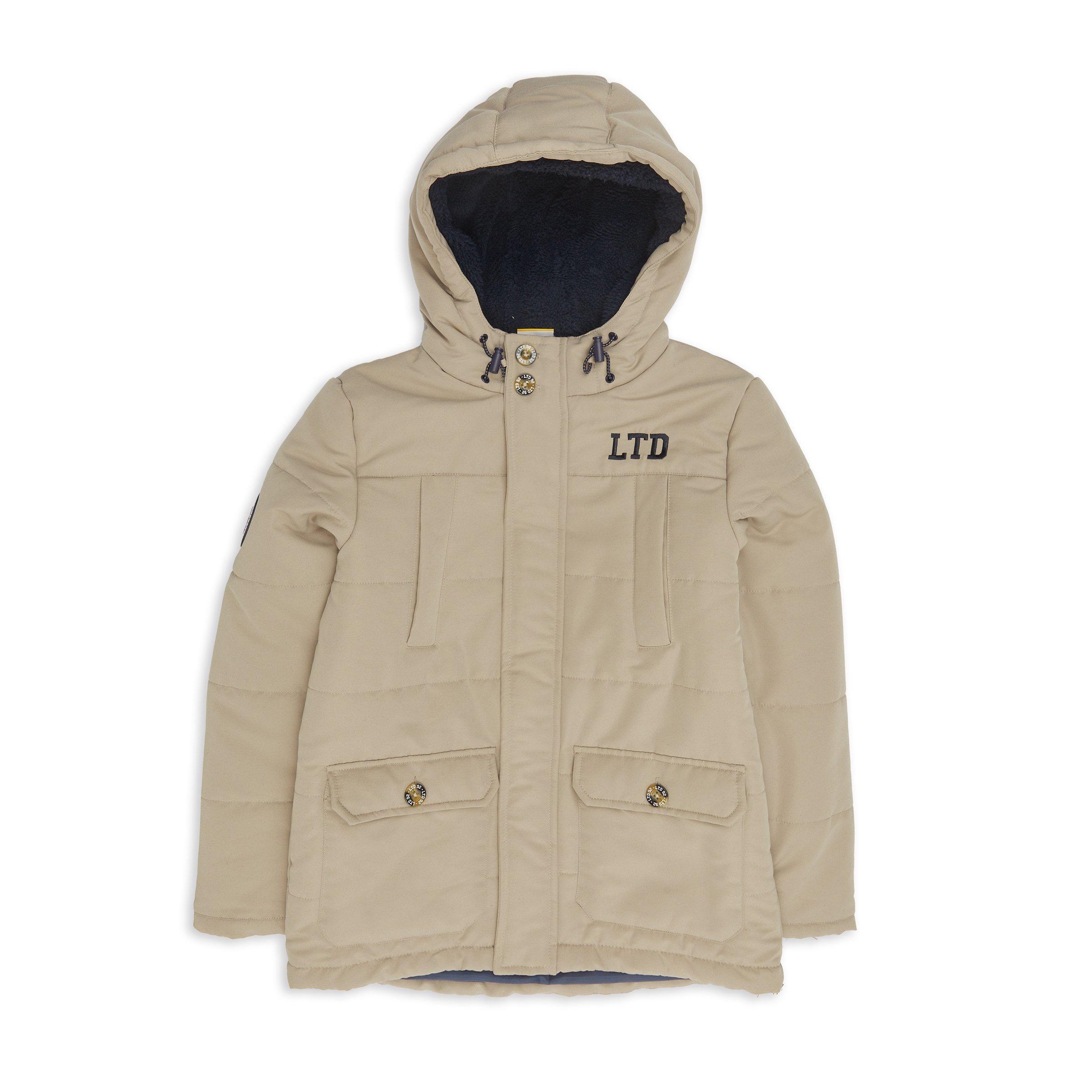 Boys Brown Parka Jacket (3197866) | LTD Kids