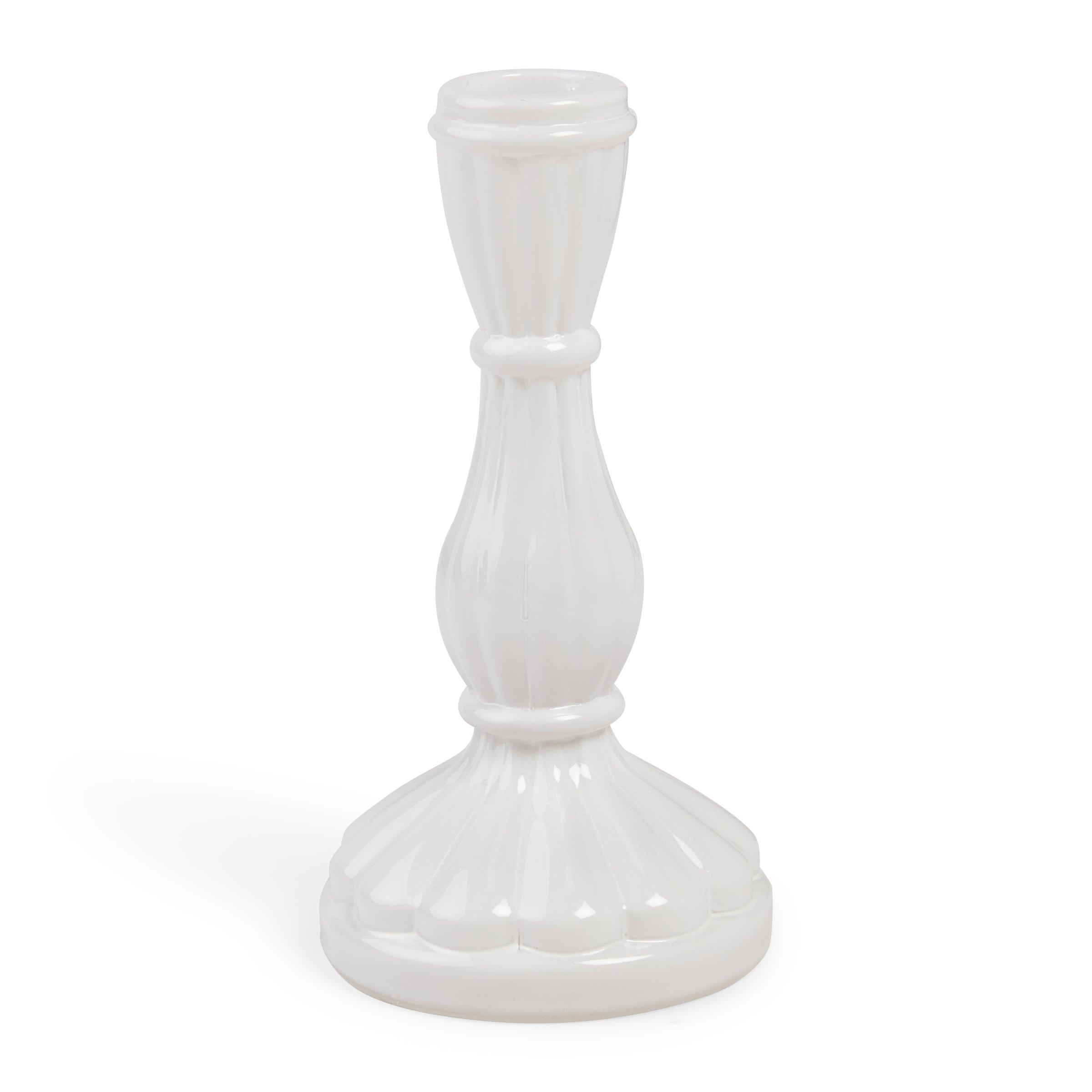White Candle Holder (3198145) | Loads of Living