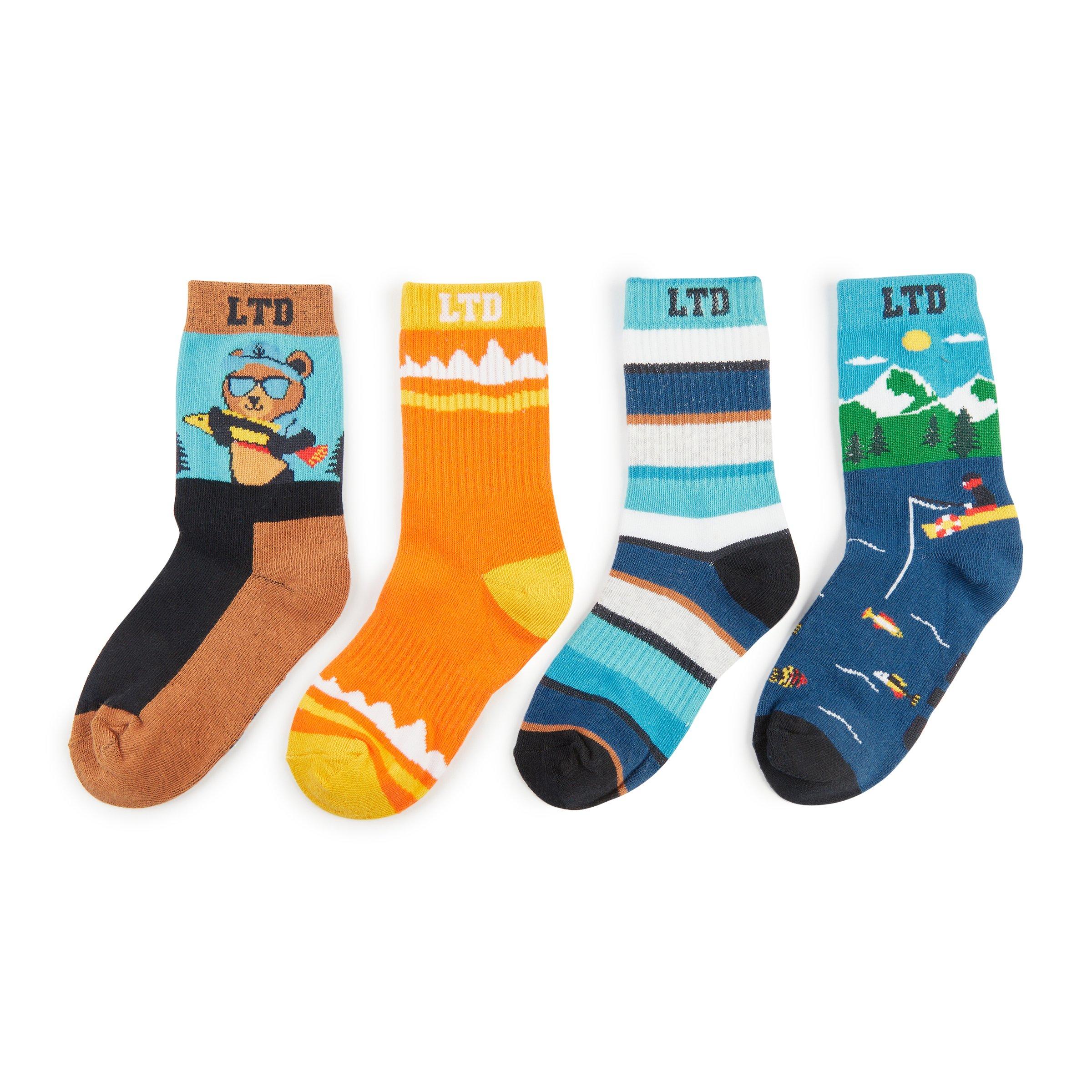 Boys 4-pack Sock (3198180) | LTD Kids